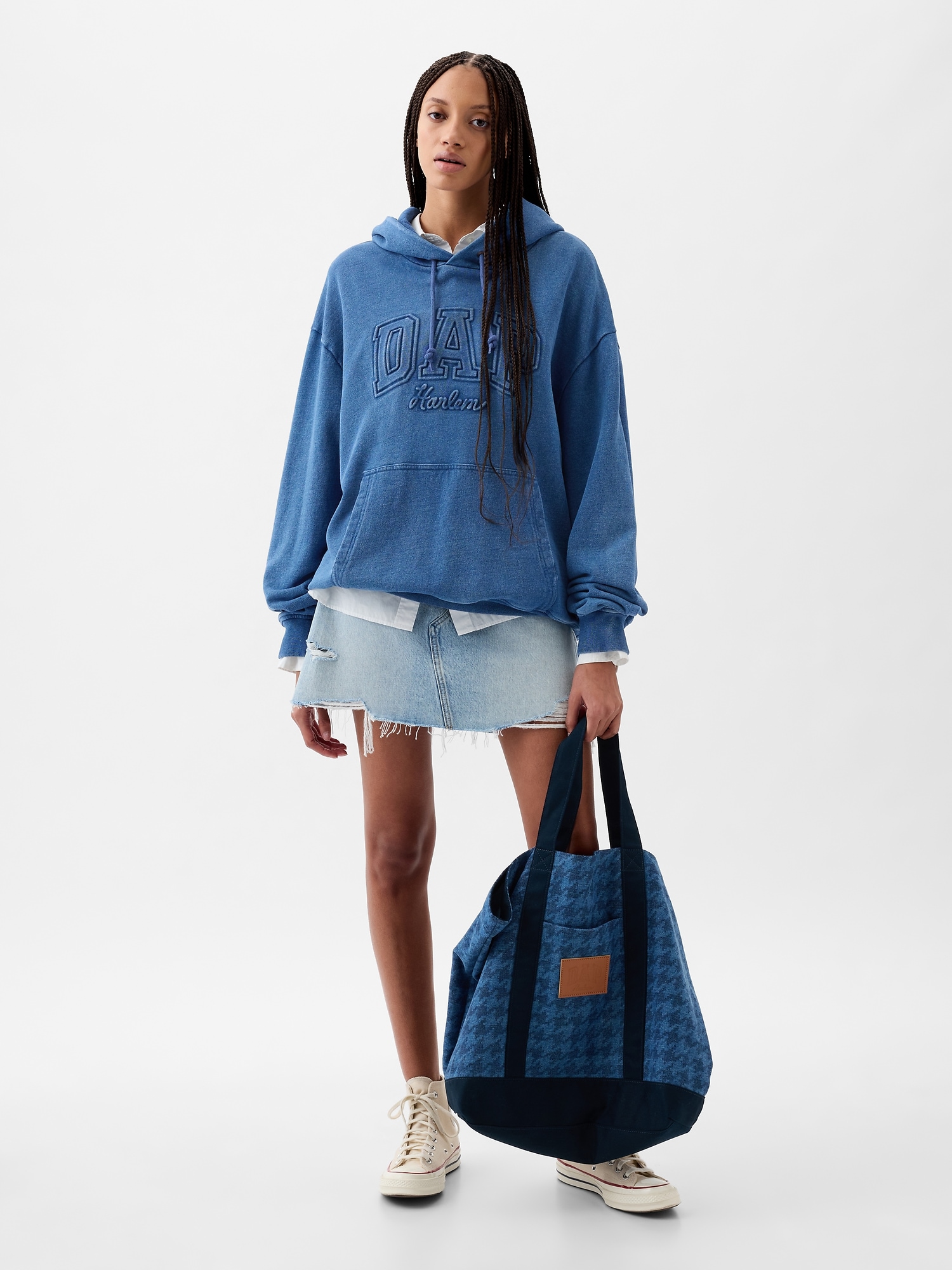 GAP × DAP Denim Logo Hoodie | Gap