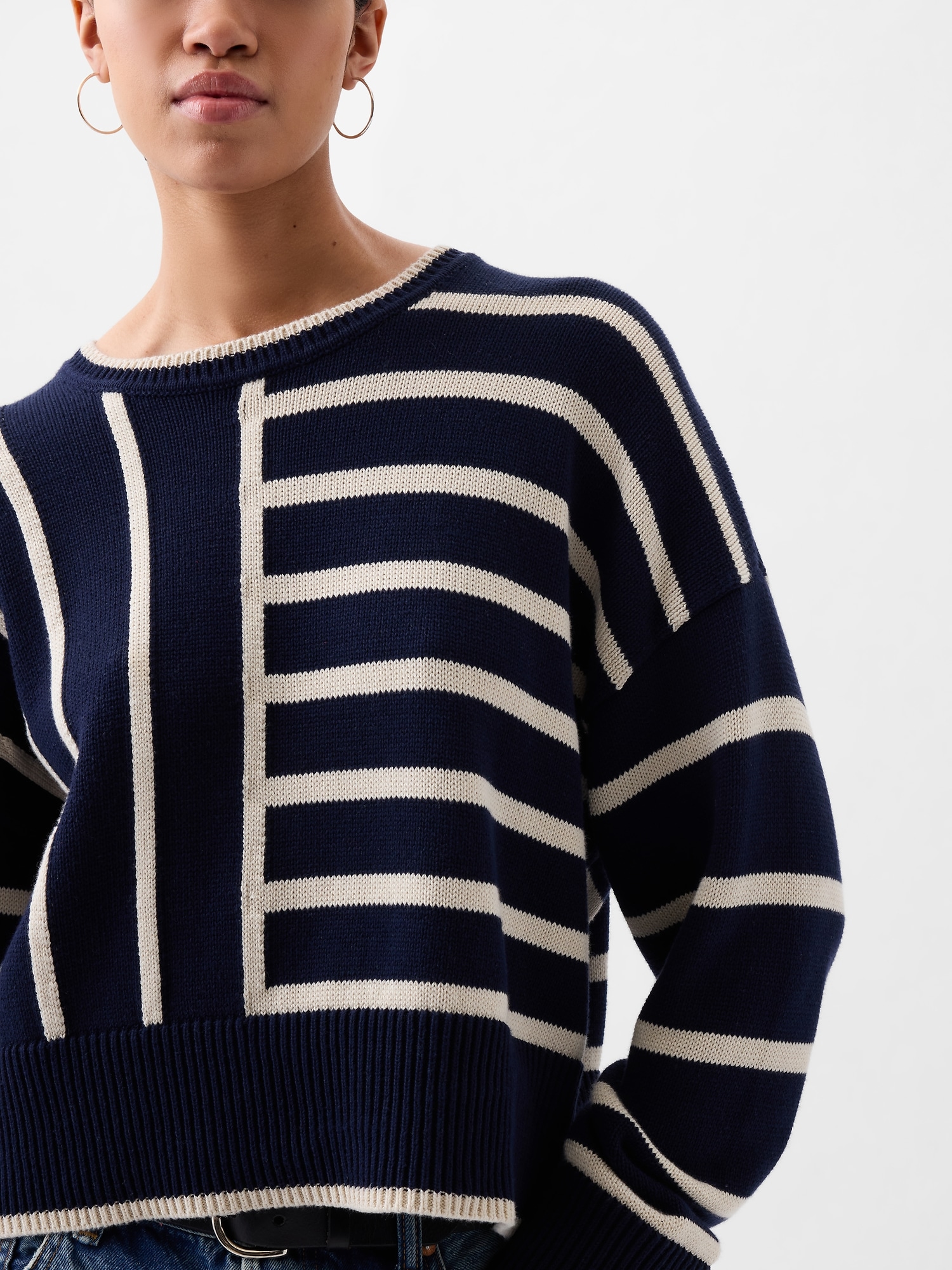Oversized Crewneck Sweater | Gap