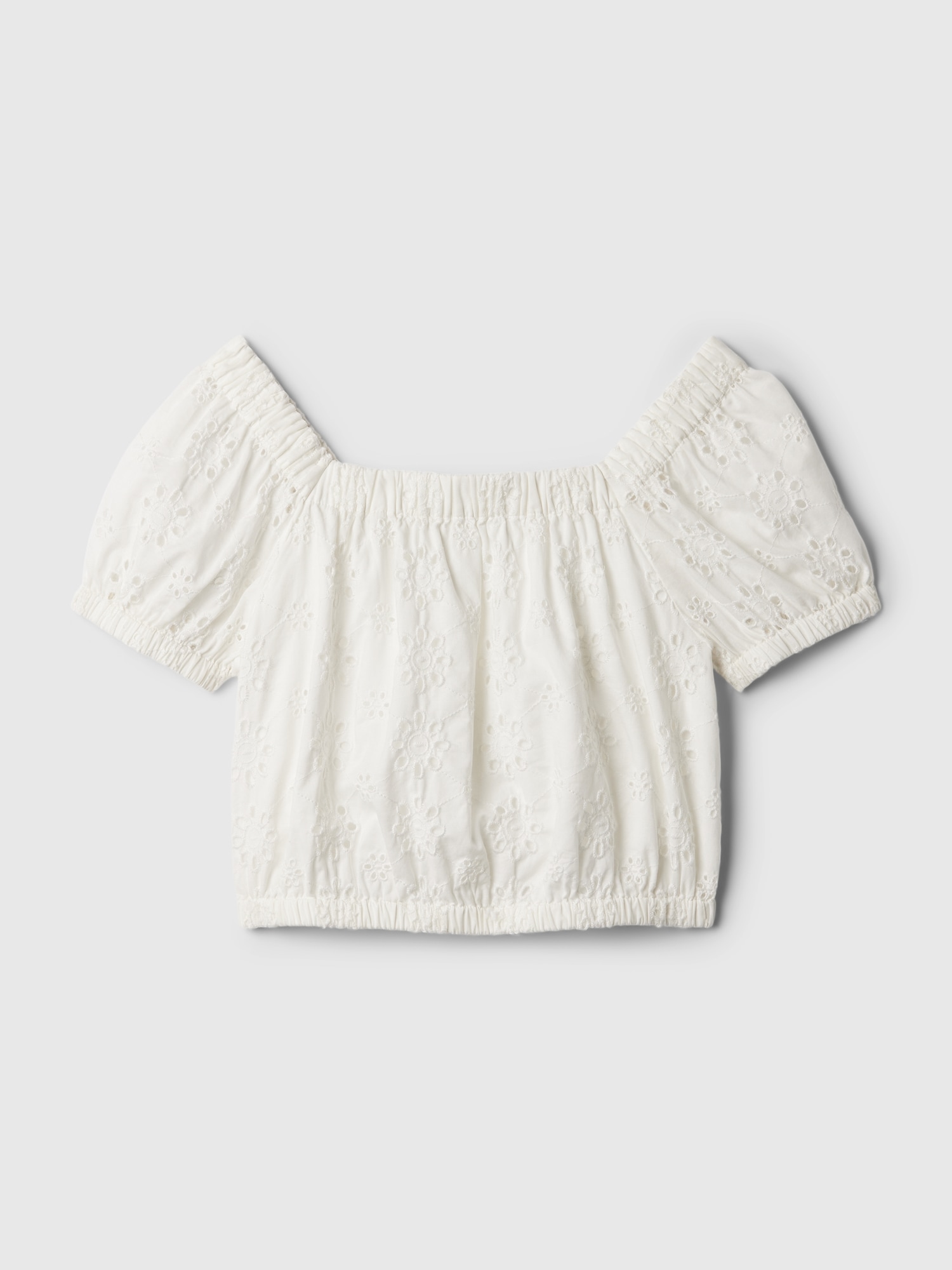 Kids Puff-Sleeve Top | Gap