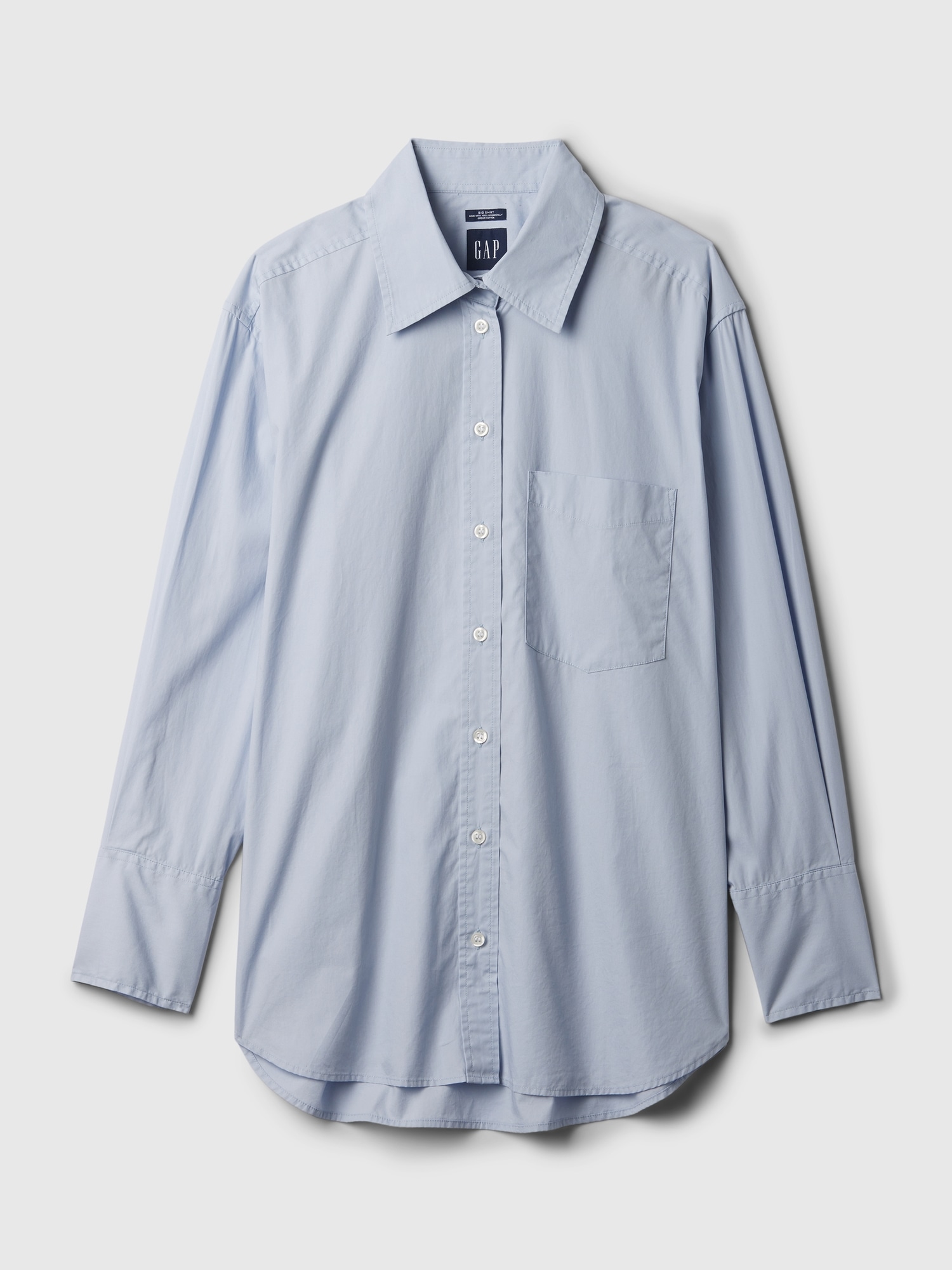 Organic Cotton Big Shirt | Gap