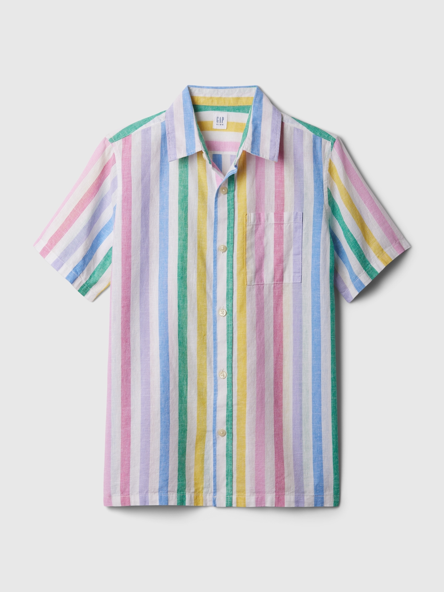 Kids Linen-Cotton Shirt | Gap