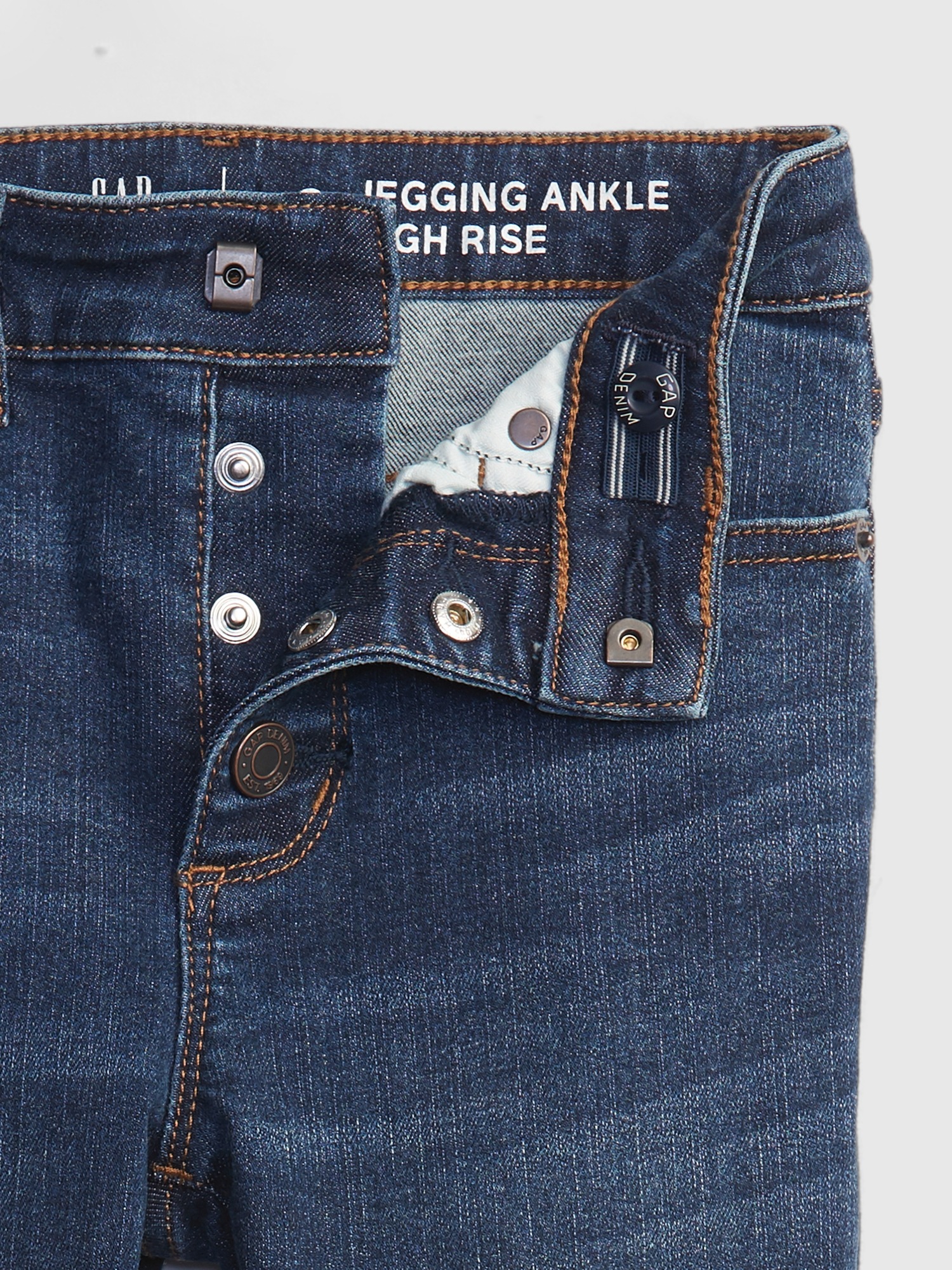 Kids High Rise Ankle Jeggings | Gap