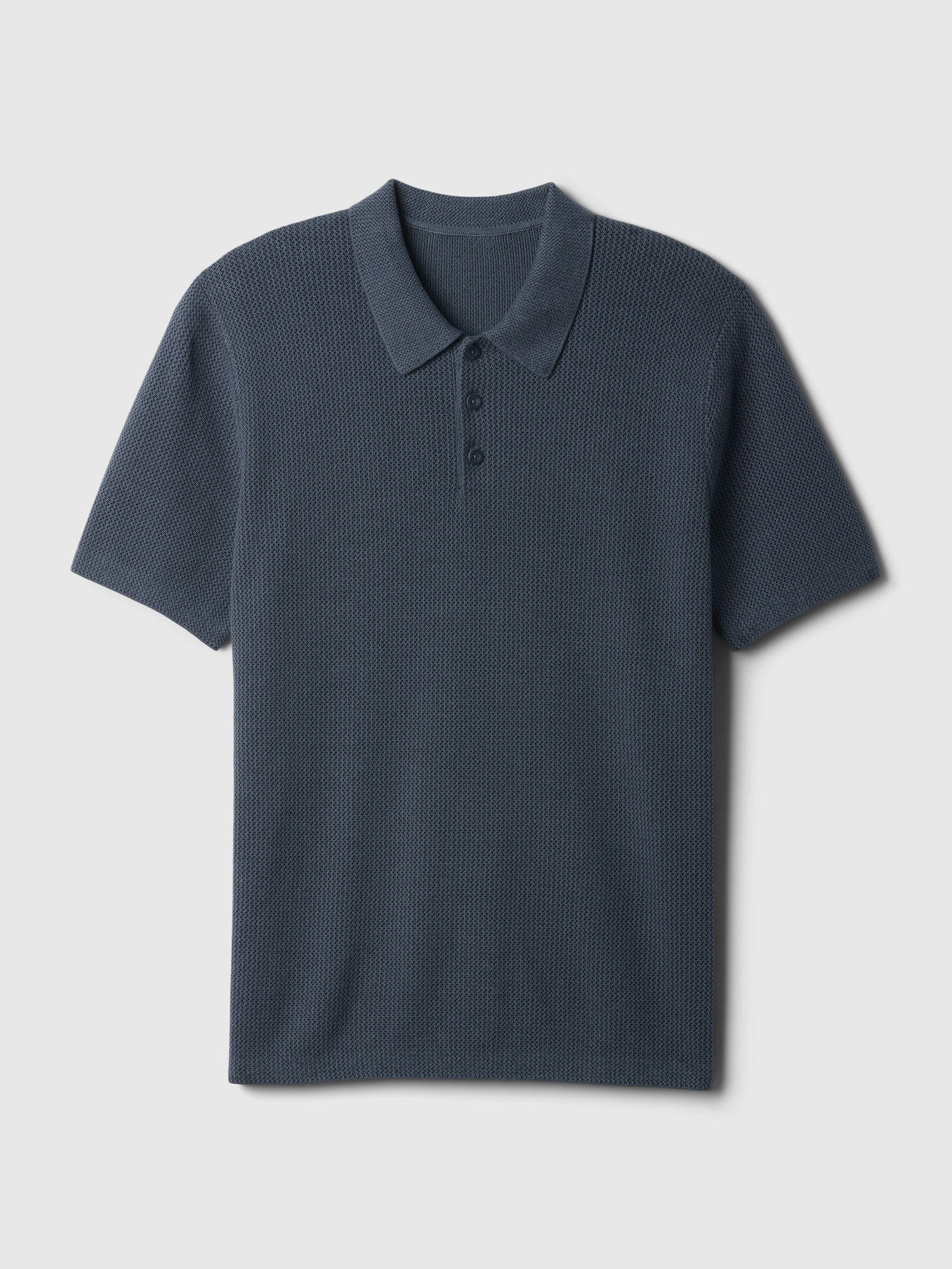 Textured Polo Shirt | Gap