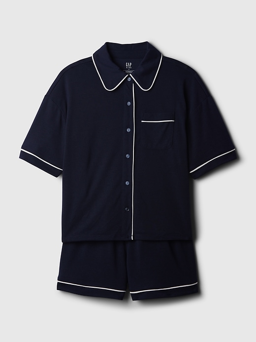 Kids Recycled French Terry PJ Short Set | Gap