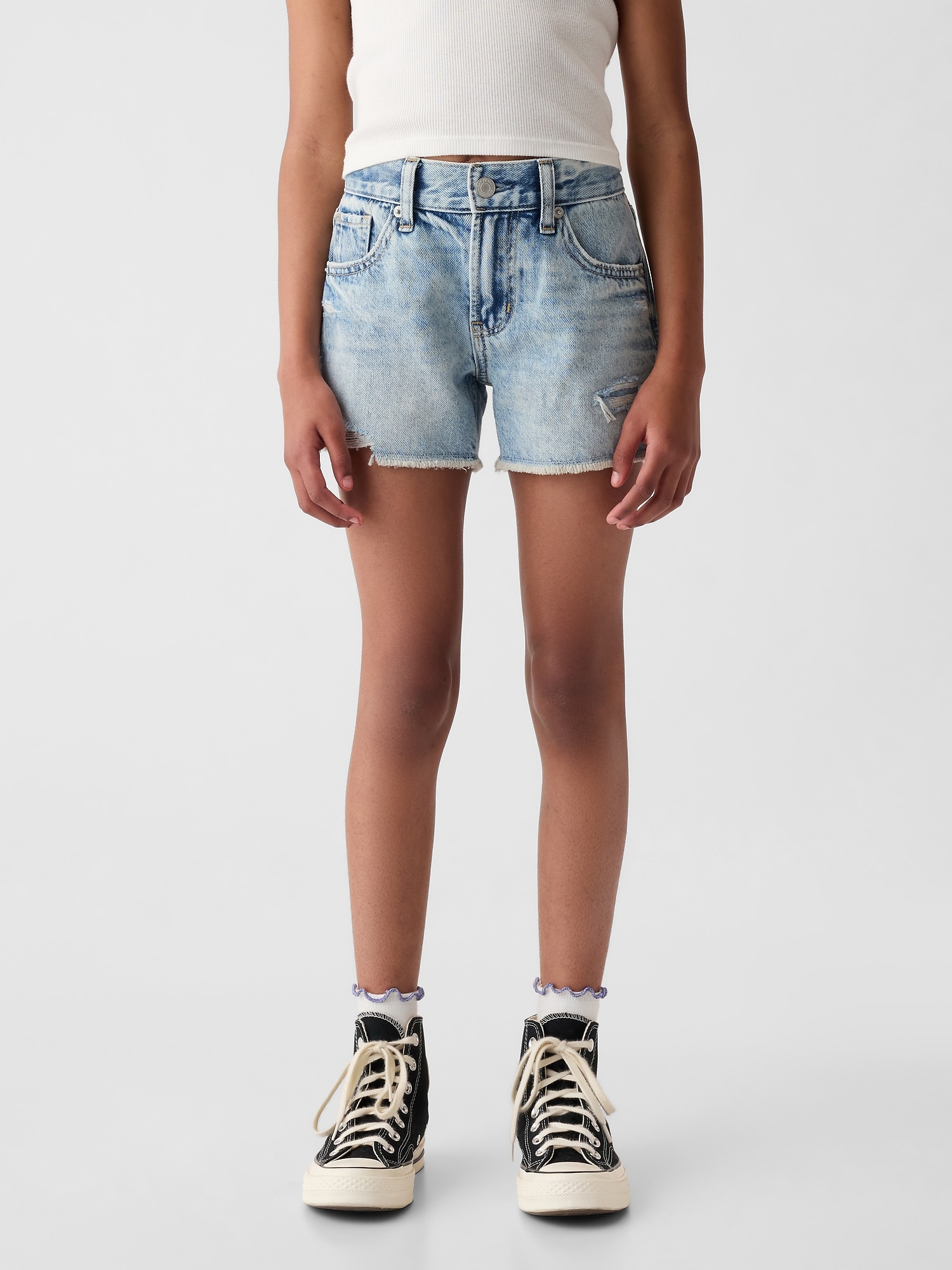 Kids Low Rise Denim Shorts | Gap