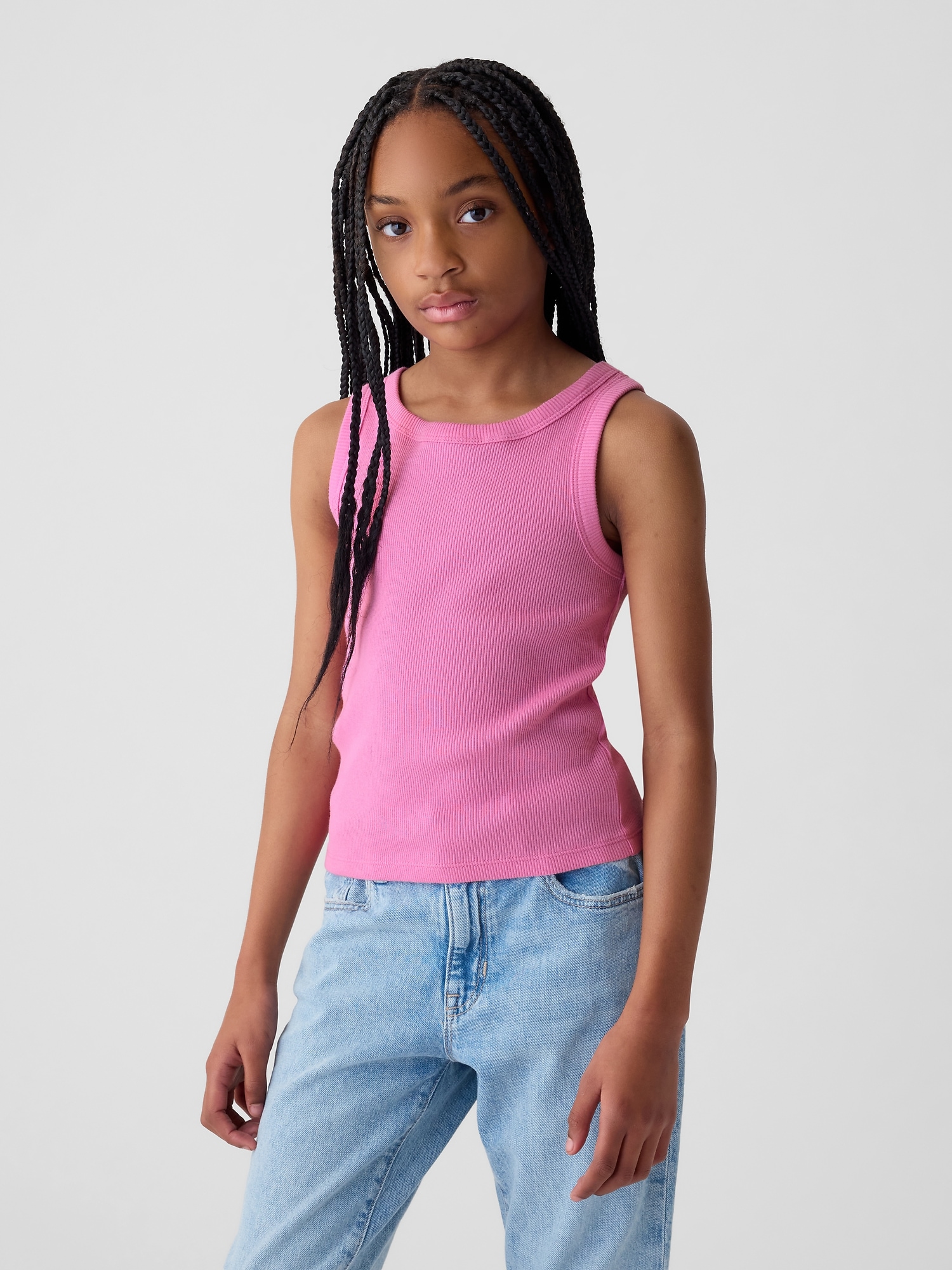 Kids Rib Tank Top | Gap