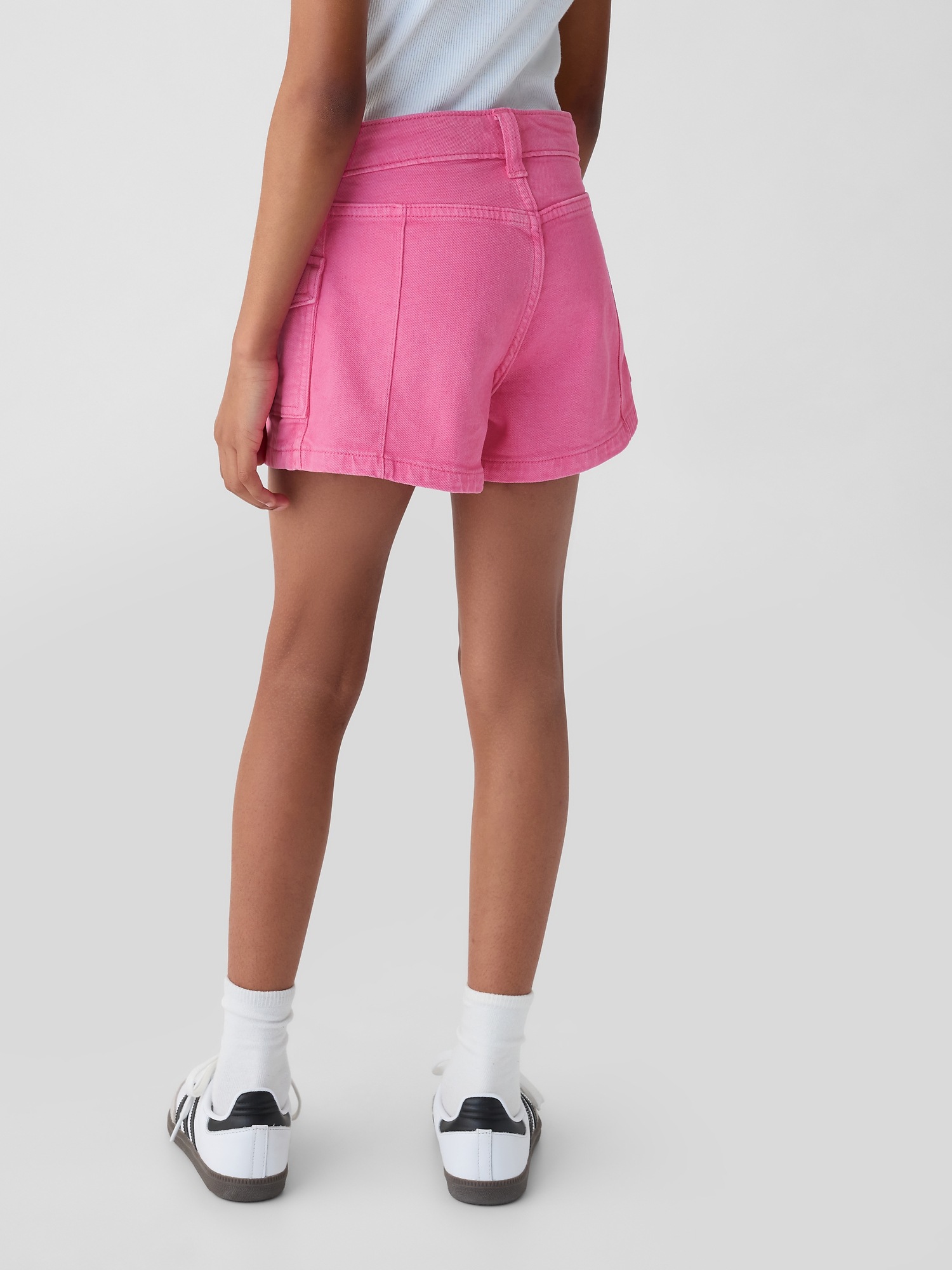Kids High-Rise Denim Shorts | Gap