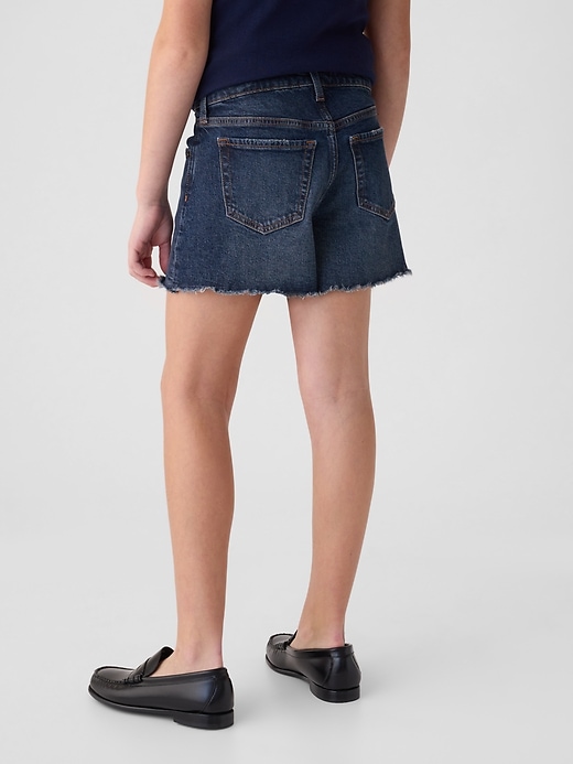 Kids High-Rise Denim Shorts | Gap
