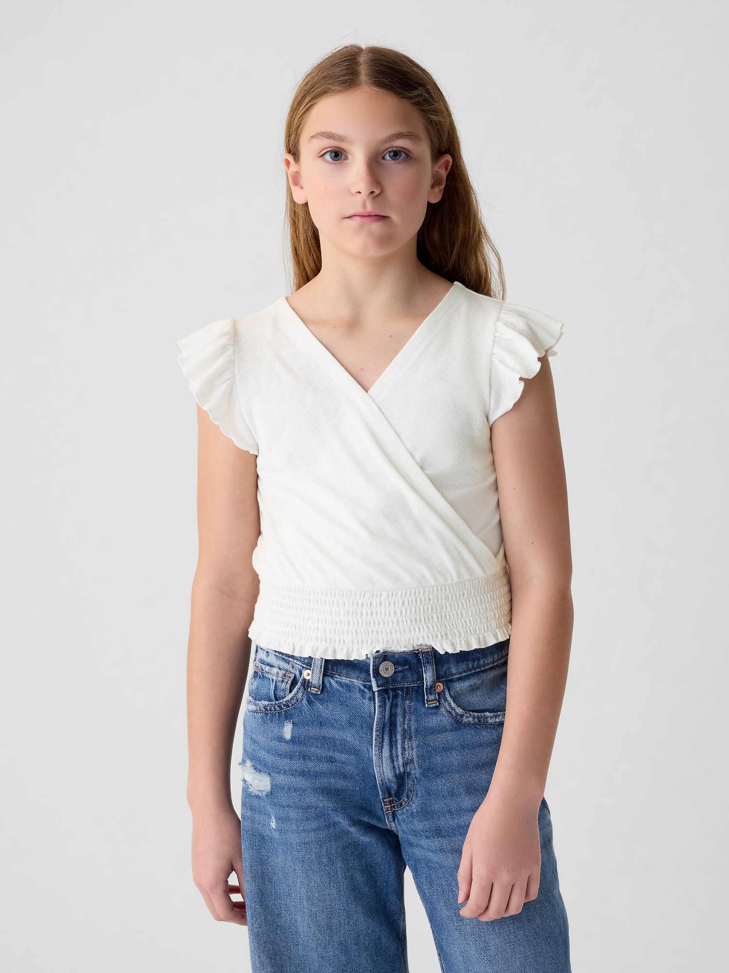 Kids Wrap Top | Gap