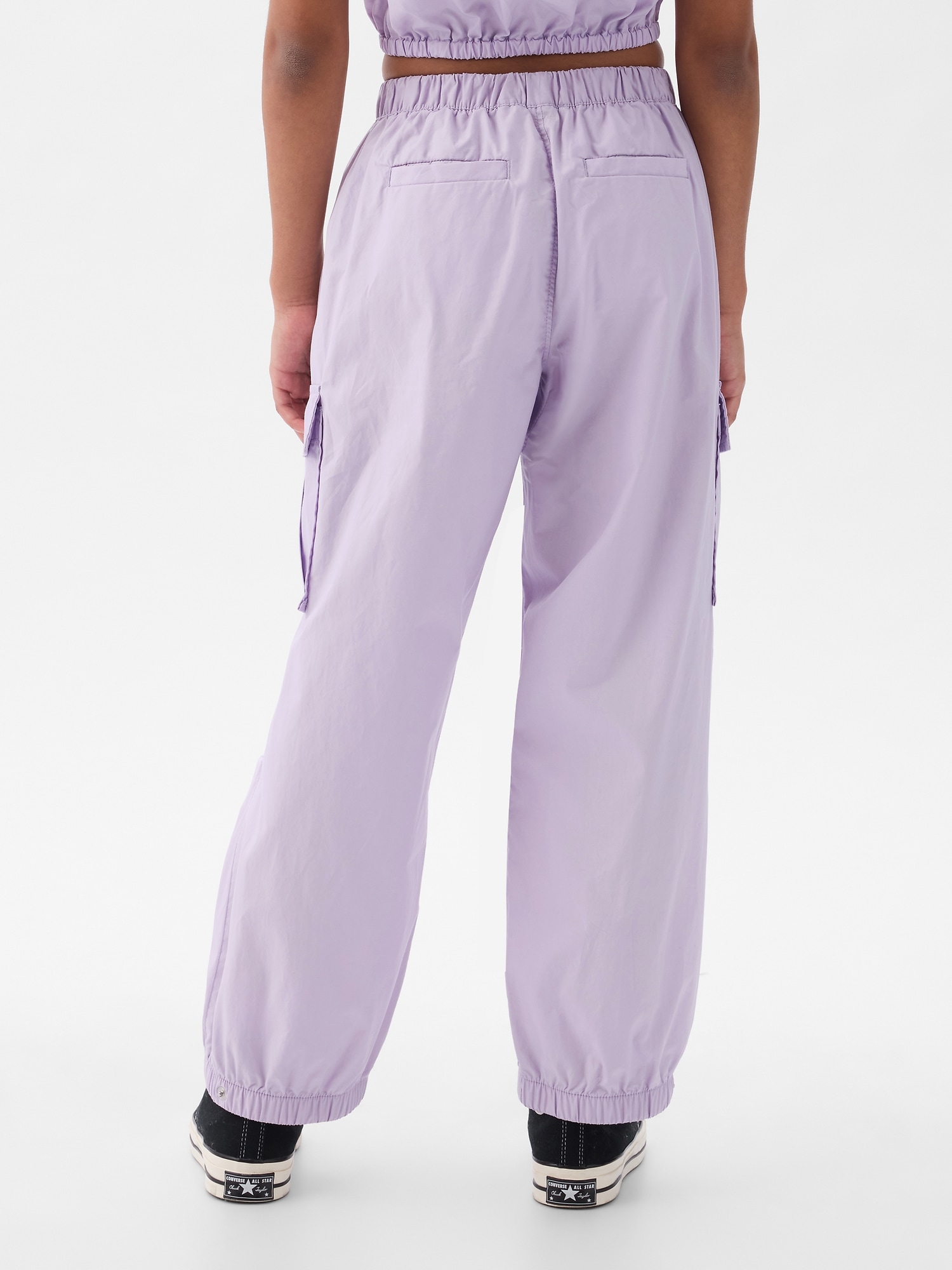 Kids Pull-On Cargo Parachute Pants | Gap