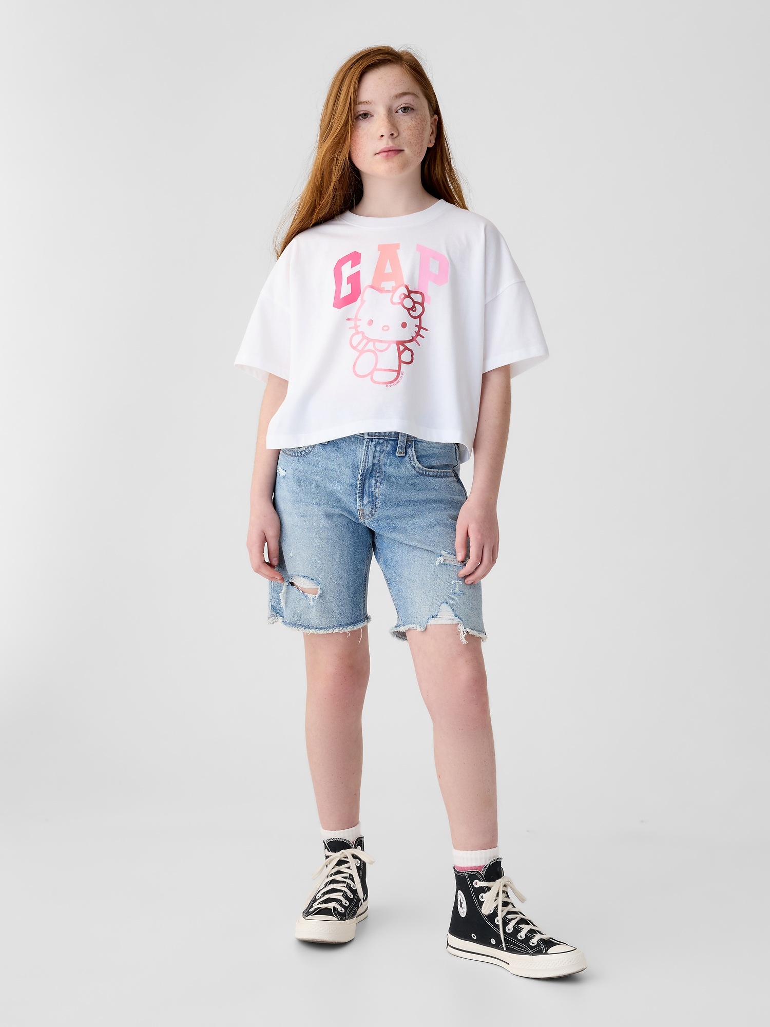 Kids Hello Kitty Relaxed Graphic T-Shirt | Gap