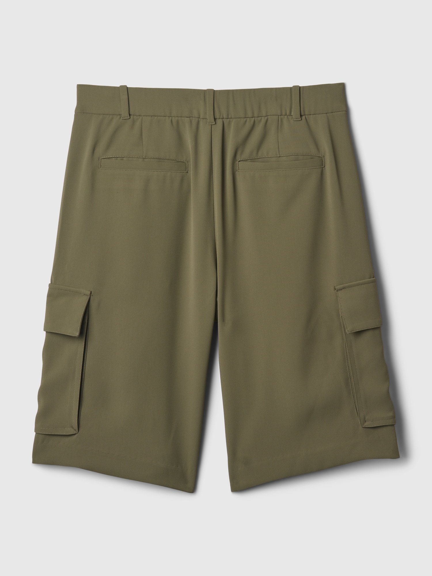 365 Mid Rise Cargo Bermuda Shorts | Gap