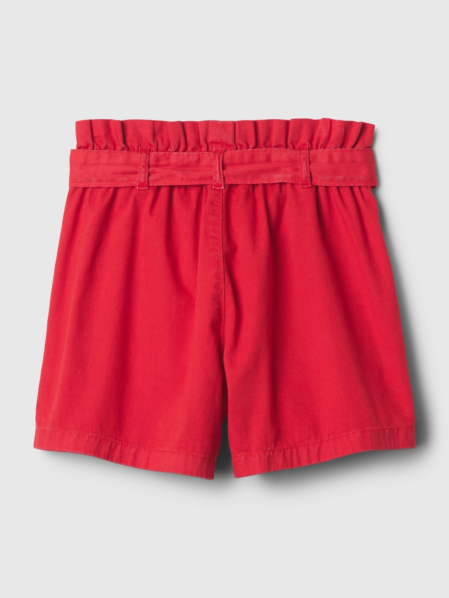 Kids High Rise Paperbag Denim Shorts | Gap
