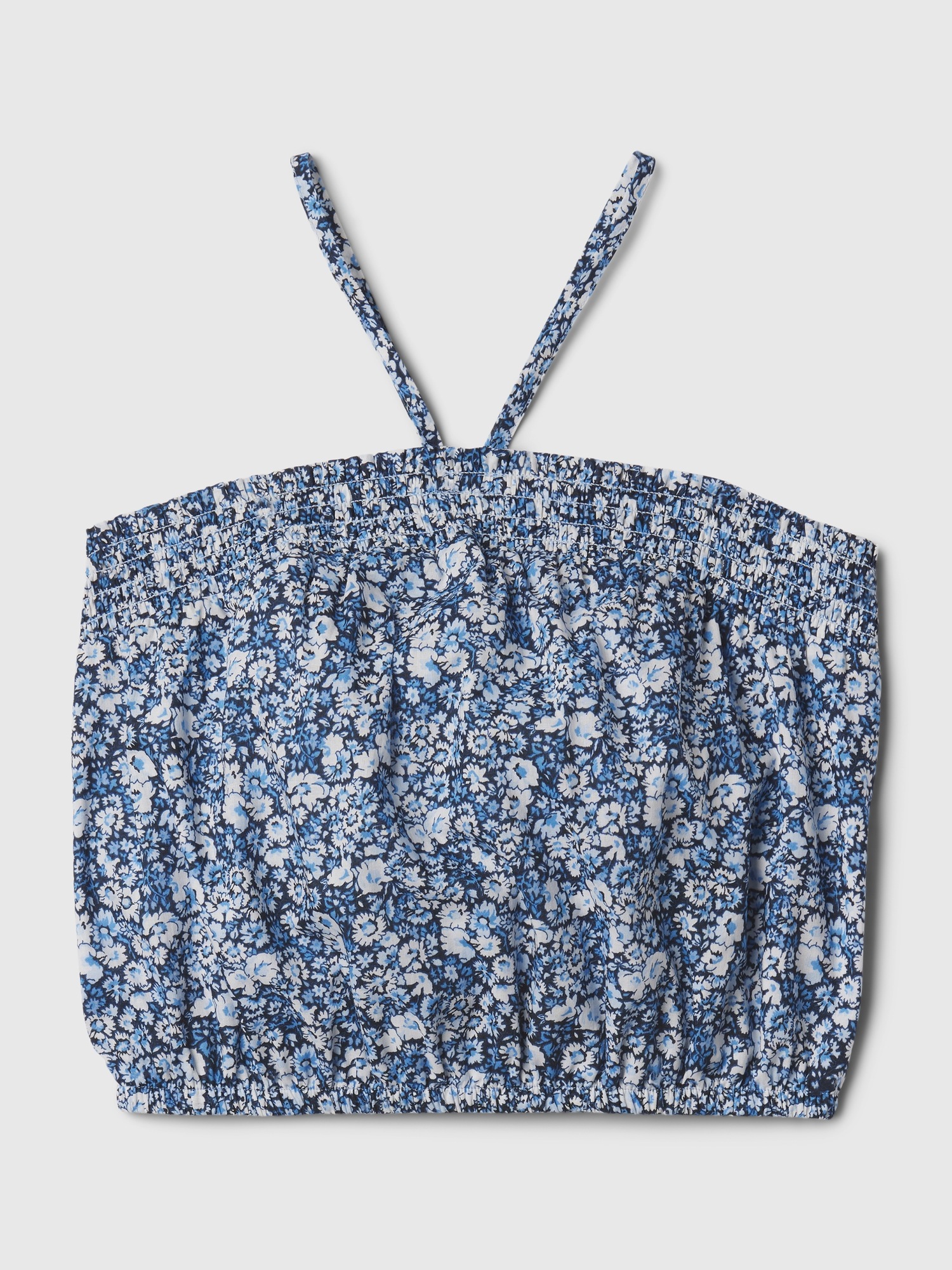 Kids Smocked Halter Tank Top | Gap