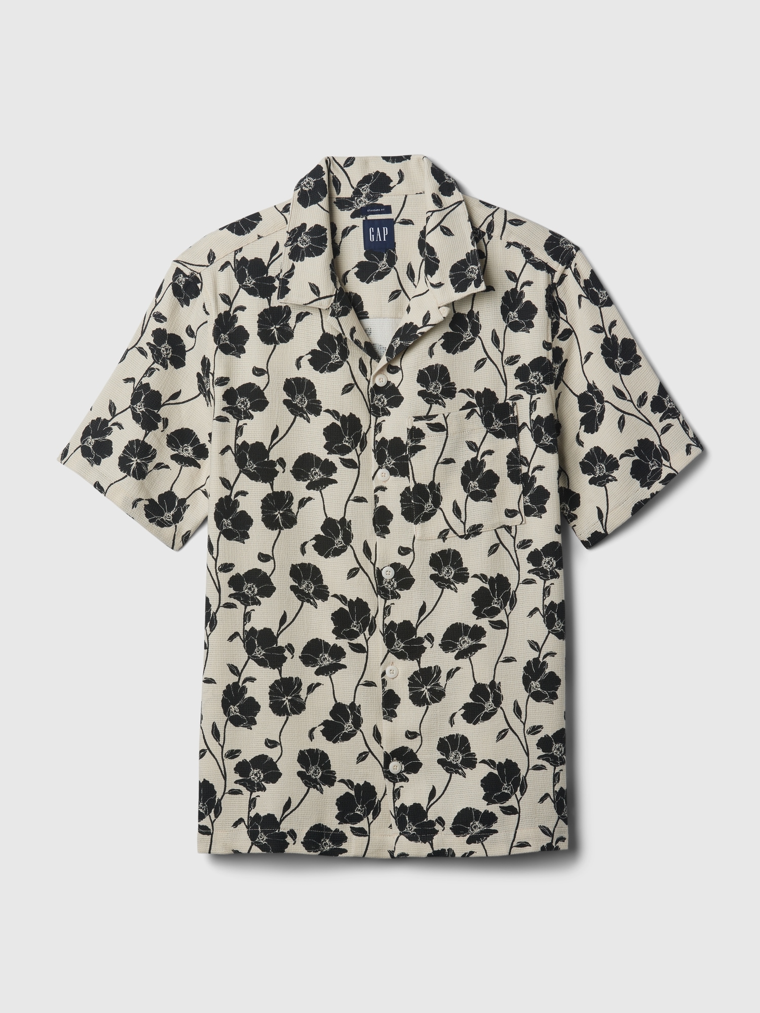 Textured Resort Shirt | Gap