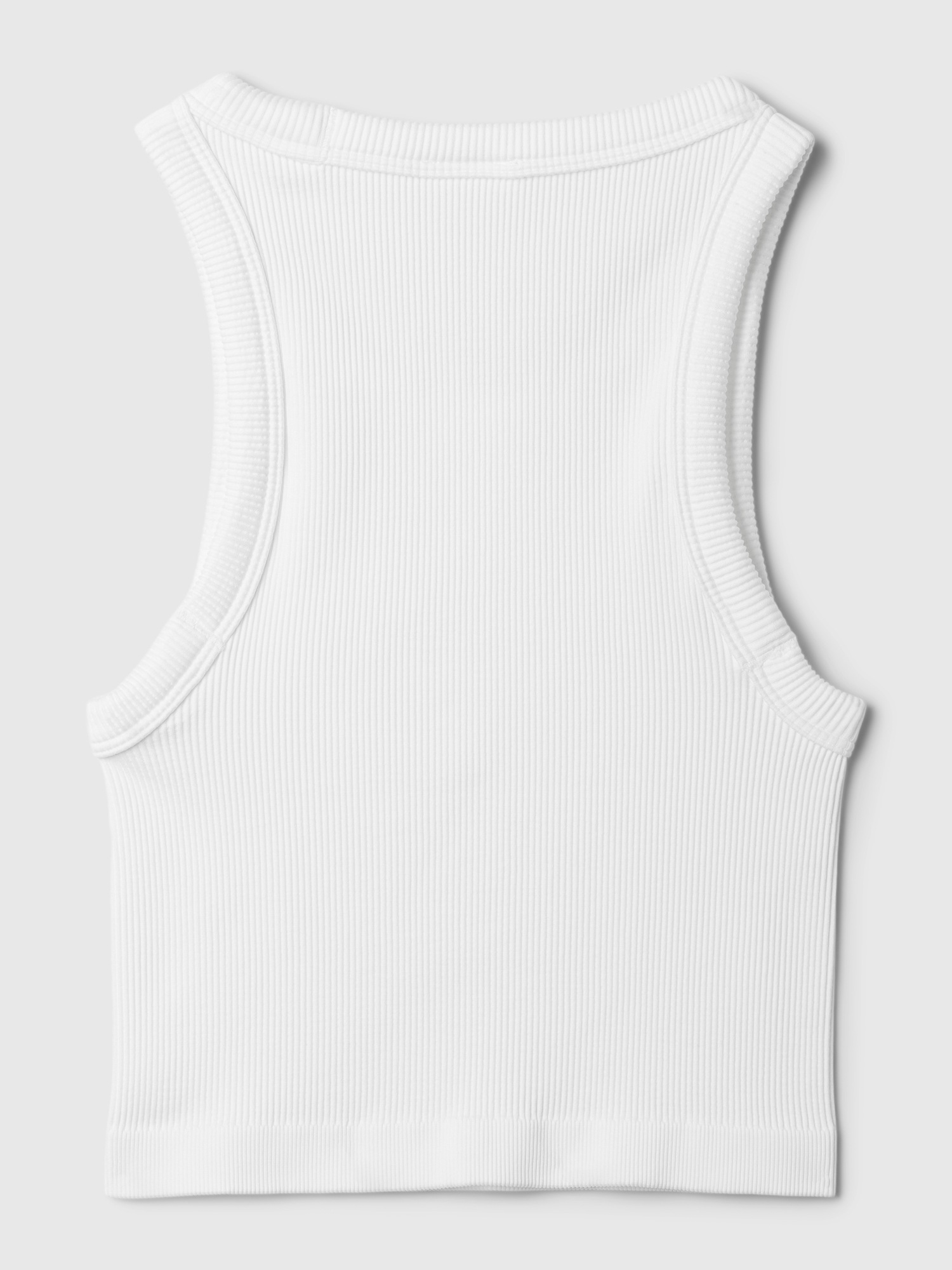 GapFit Seamless Rib Cropped Halter Tank Top Gap GapFit Seamless Rib Cropped Halter Tank Top Gap