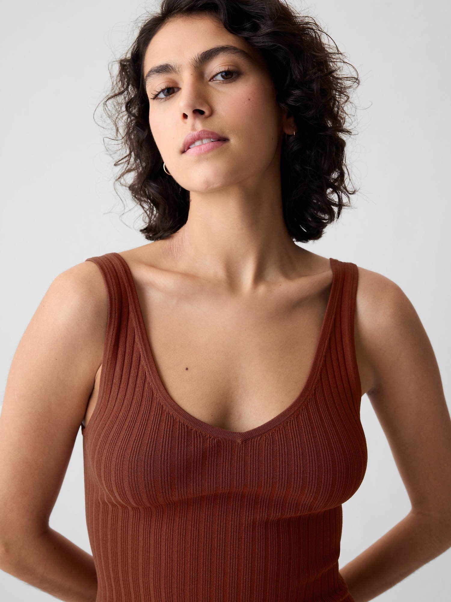 Rib Midi Tank Dress | Gap