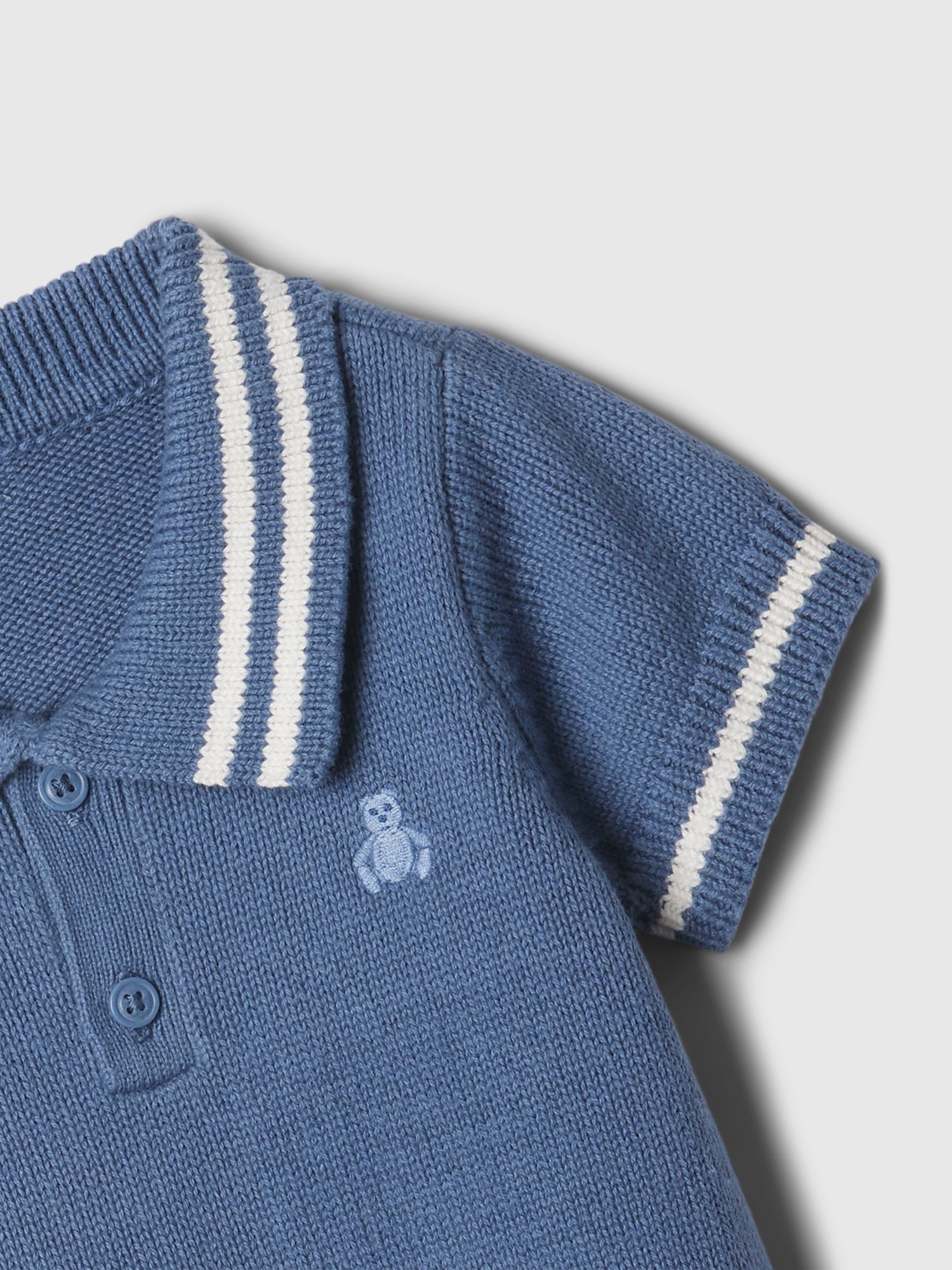 Baby Polo Sweater Shorty One-Piece | Gap