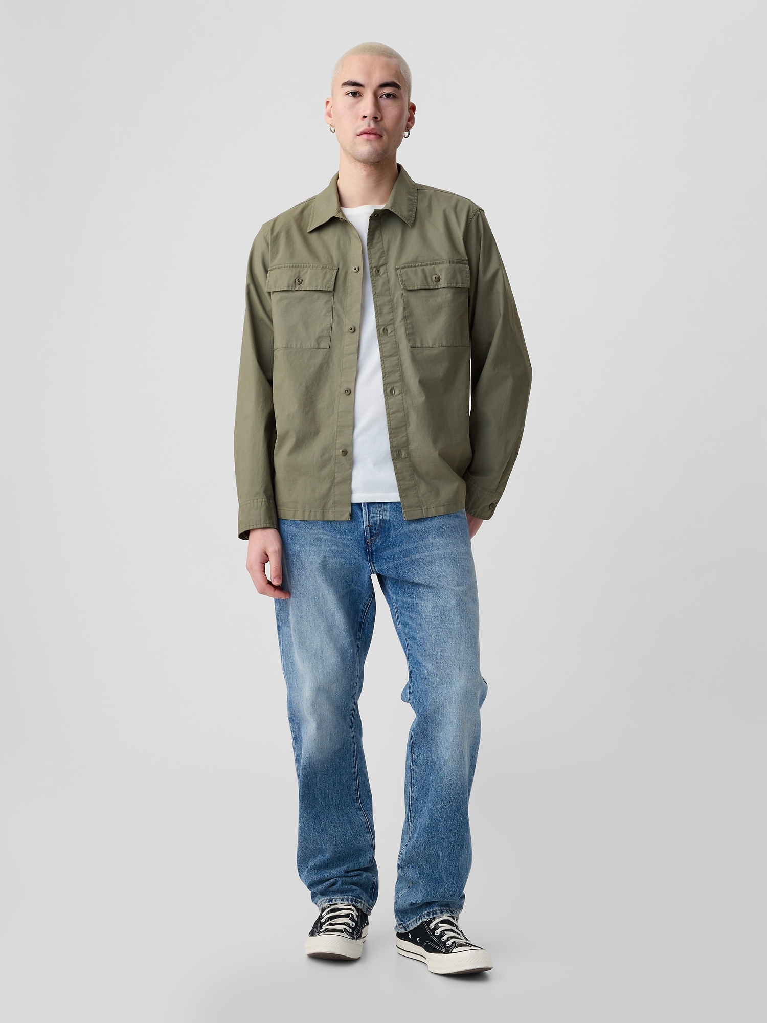 Ripstop Utility Overshirt | Gap
