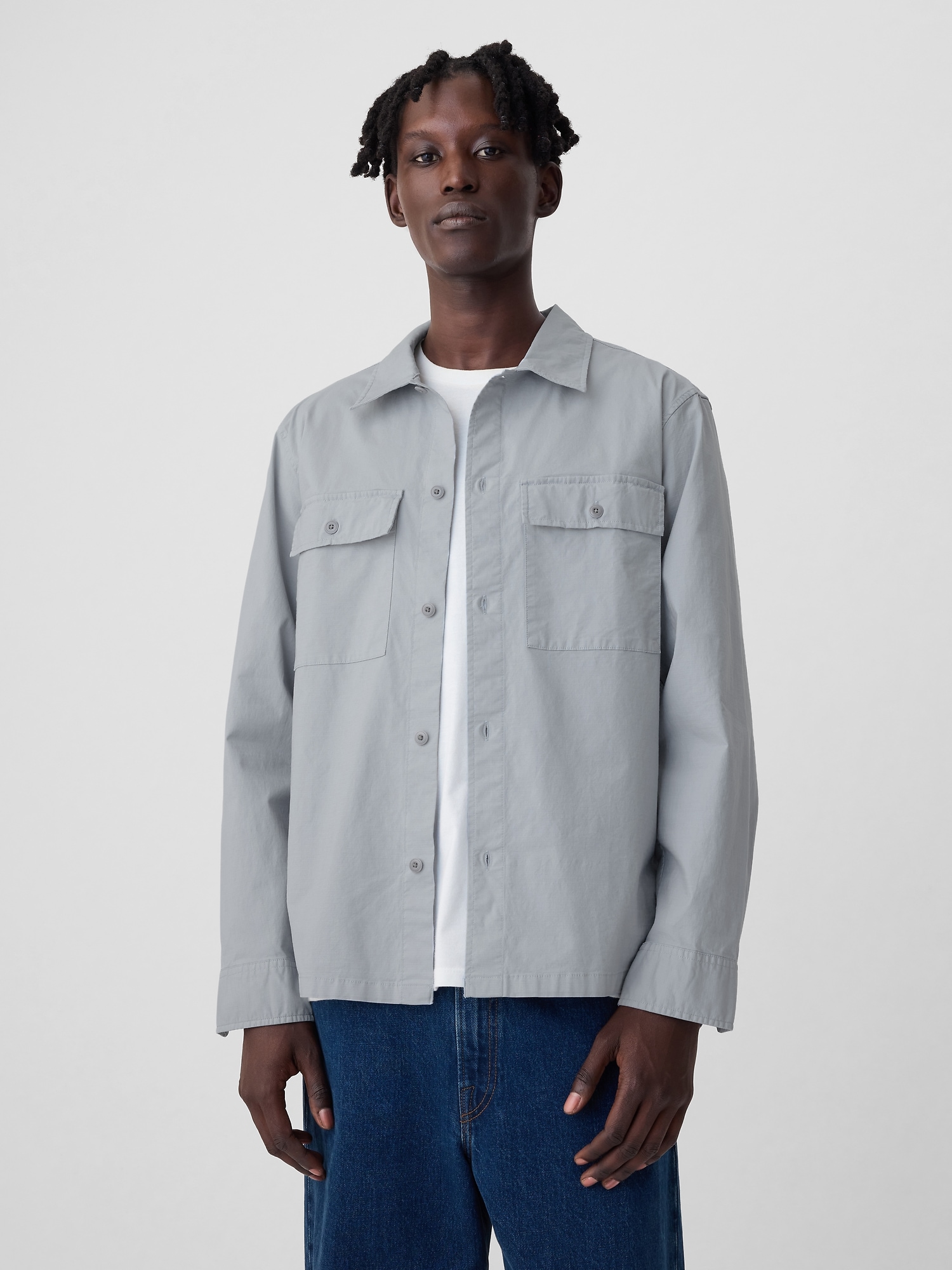 Ripstop Utility Overshirt | Gap
