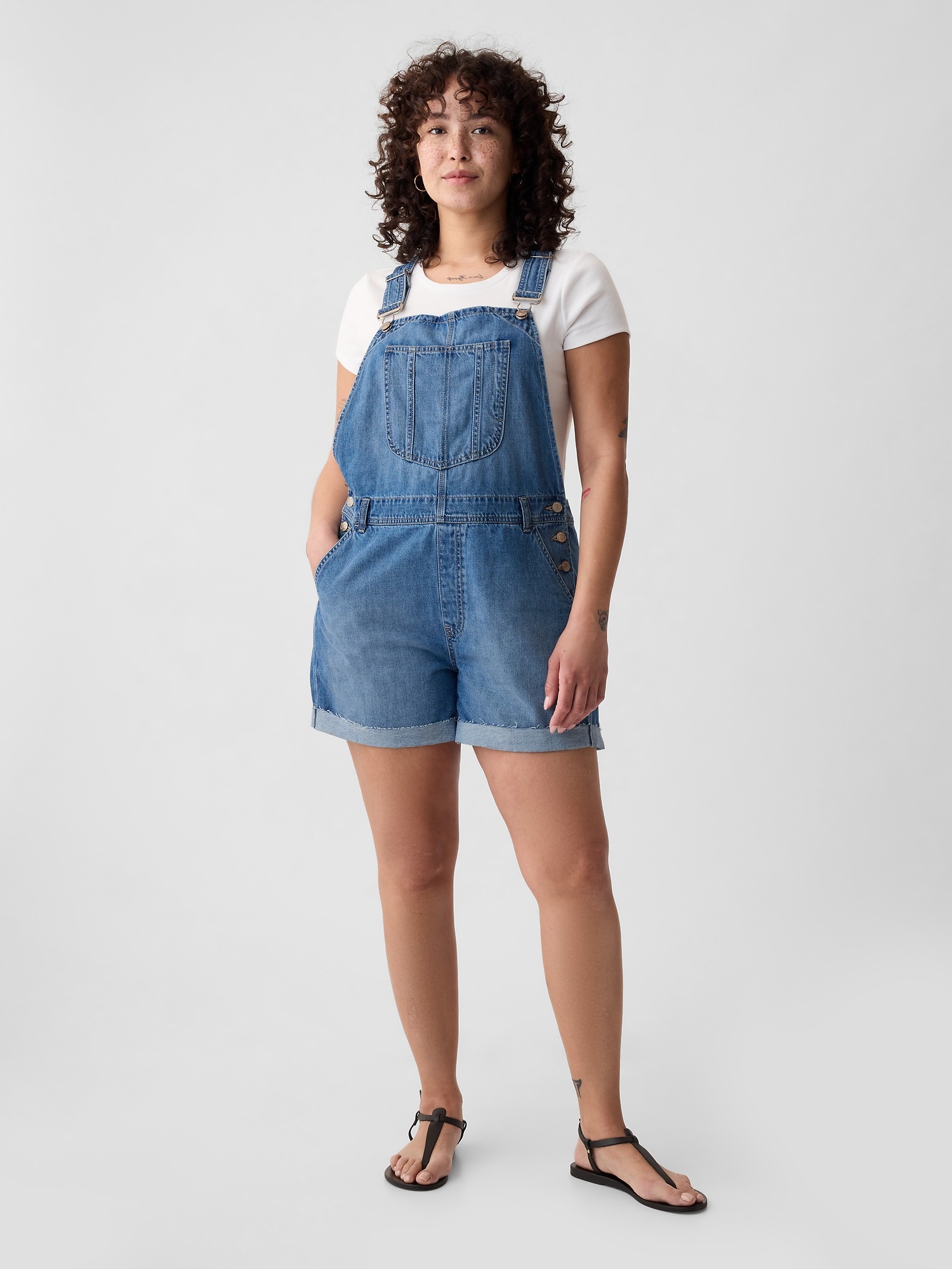 Denim Shortalls | Gap