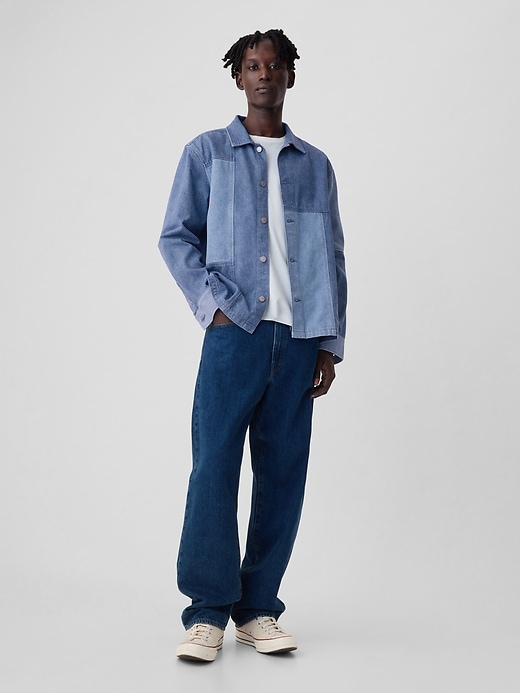 Patchwork Denim Shirt | Gap