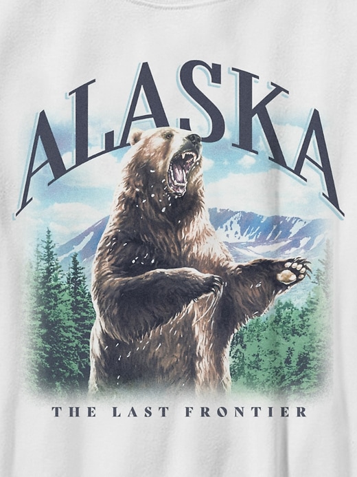 Kids Alaska Last Frontier Bear Graphic Tee | Gap