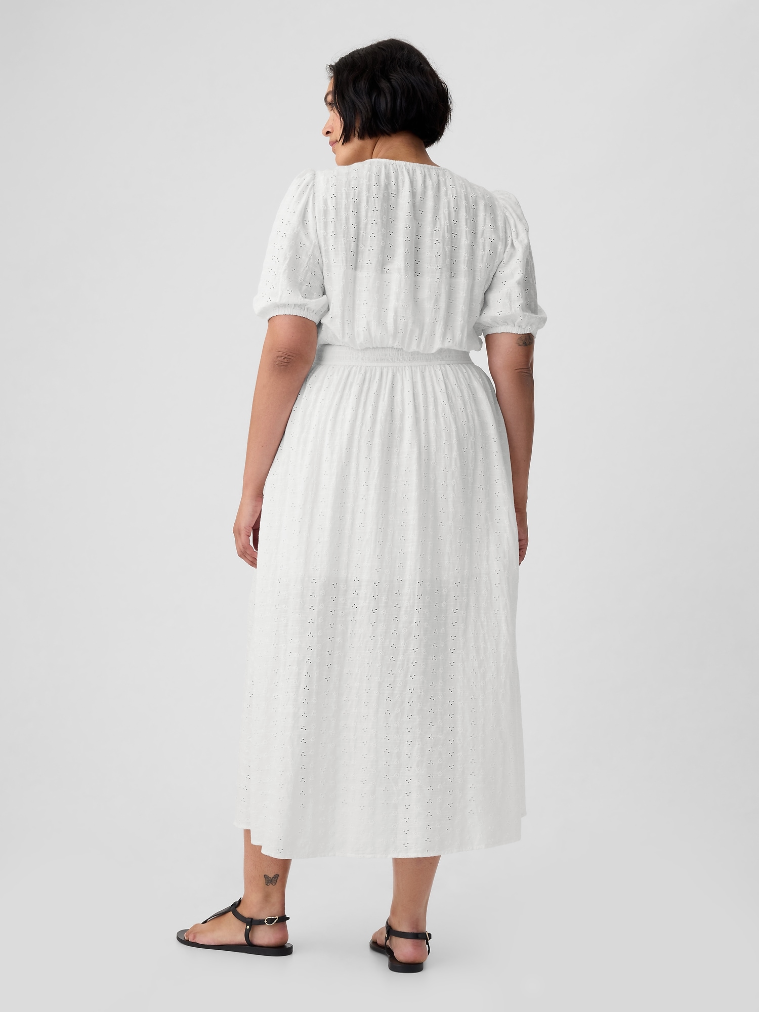 Eyelet Maxi Dress | Gap