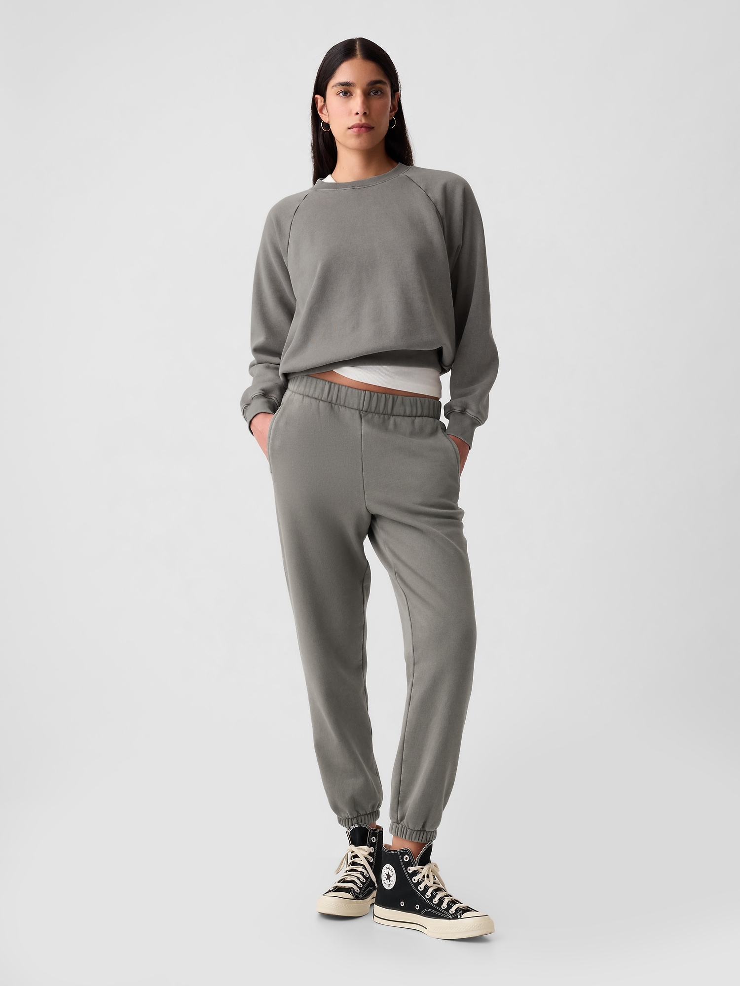 Vintage Soft High Rise Boyfriend Joggers | Gap