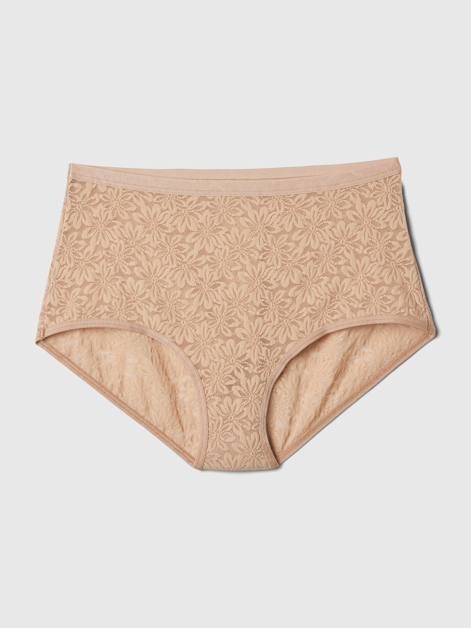 High Rise Floral Lace Brief | Gap