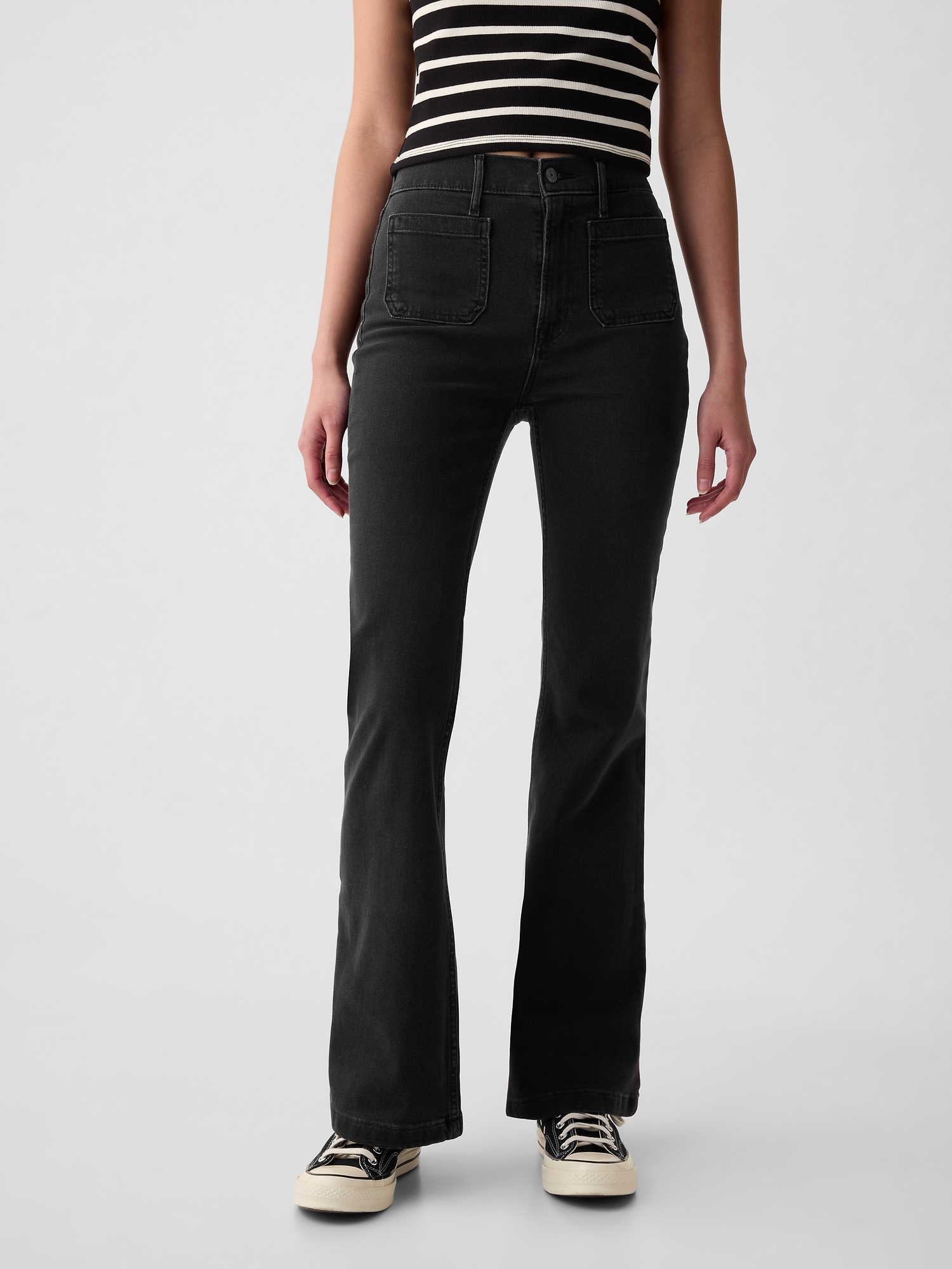 High Rise '70s Flare Jeans | Gap