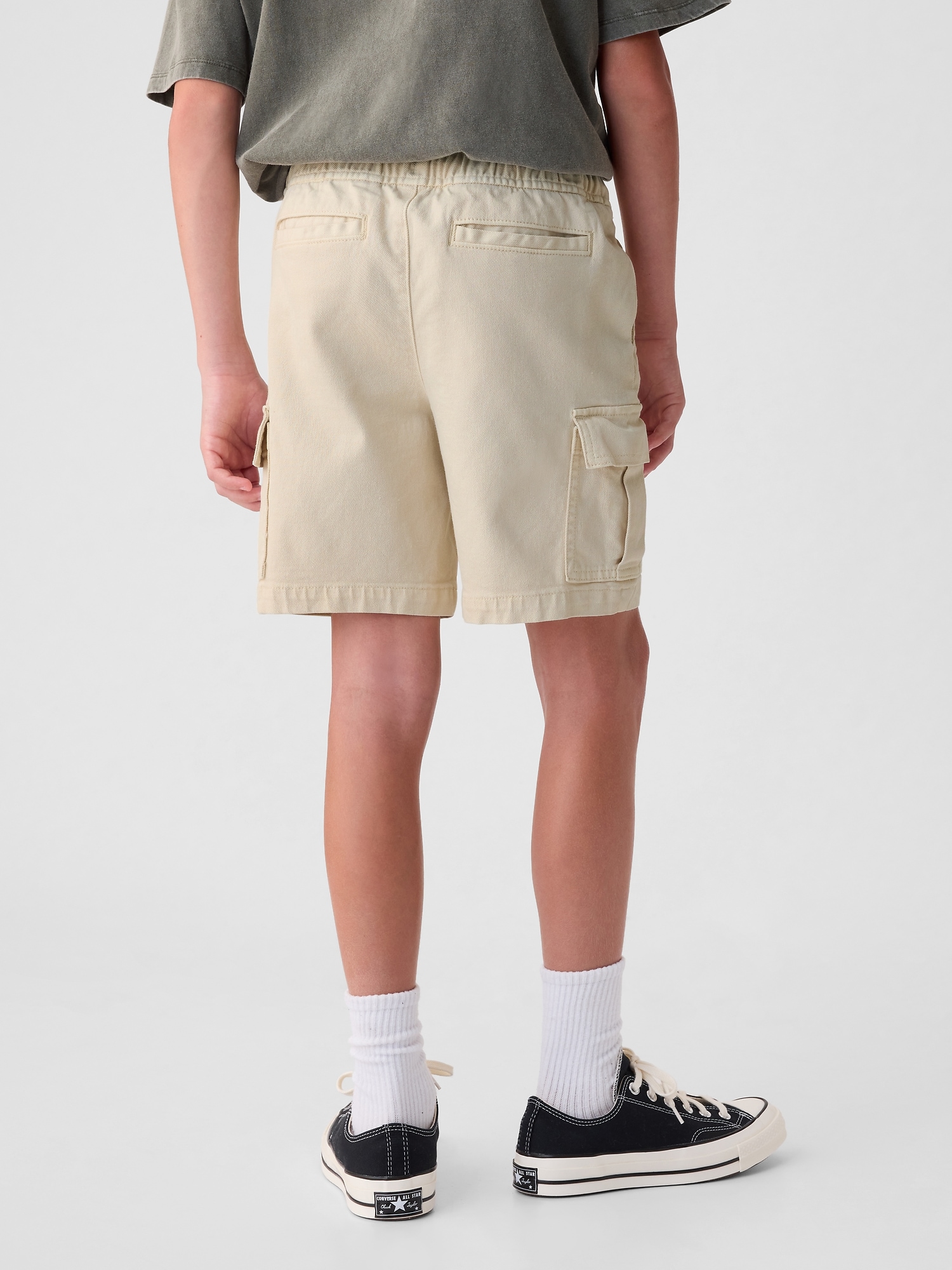Kids Easy Cargo Denim Shorts | Gap