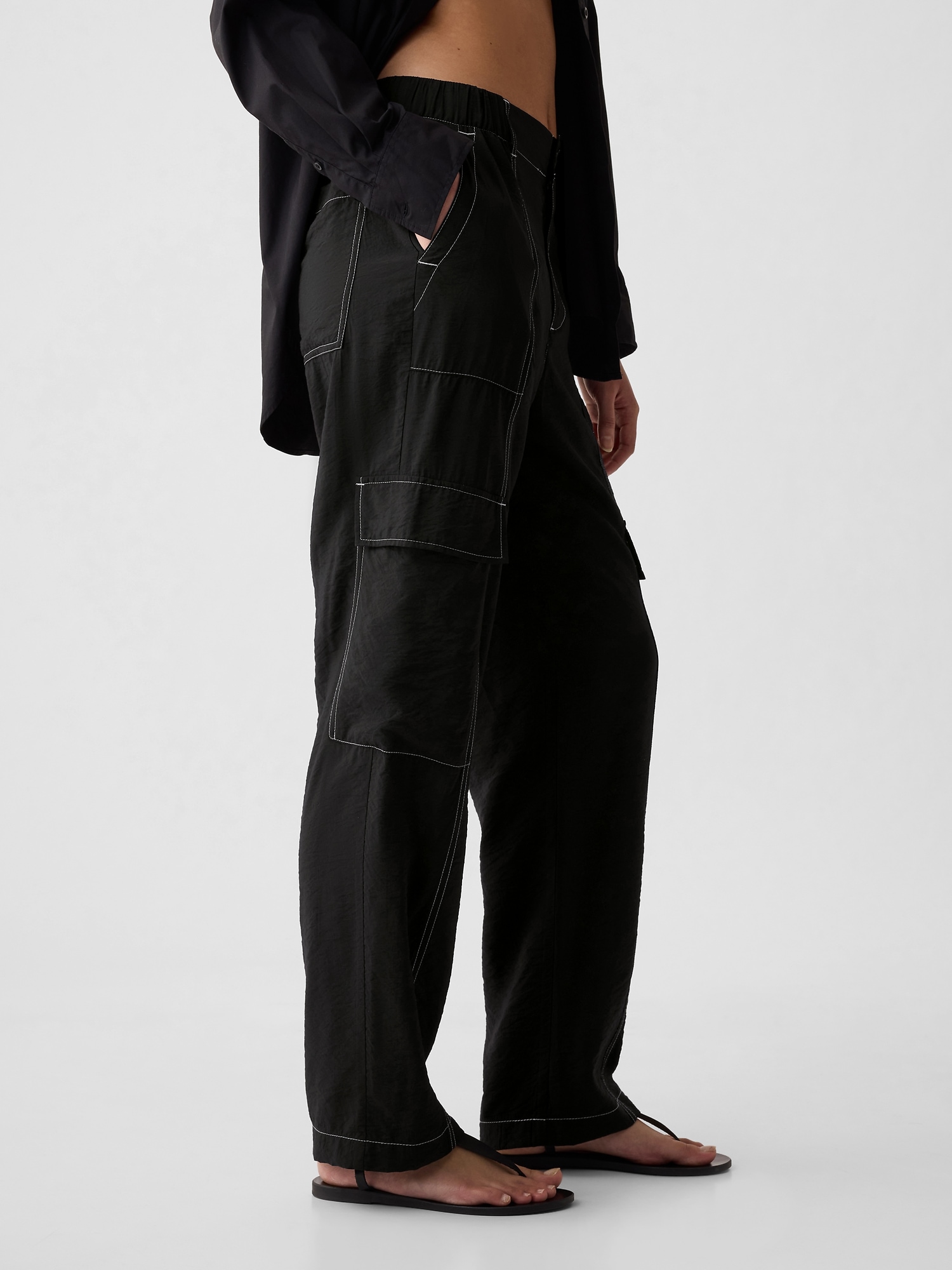 Mid Rise Cargo Pants | Gap