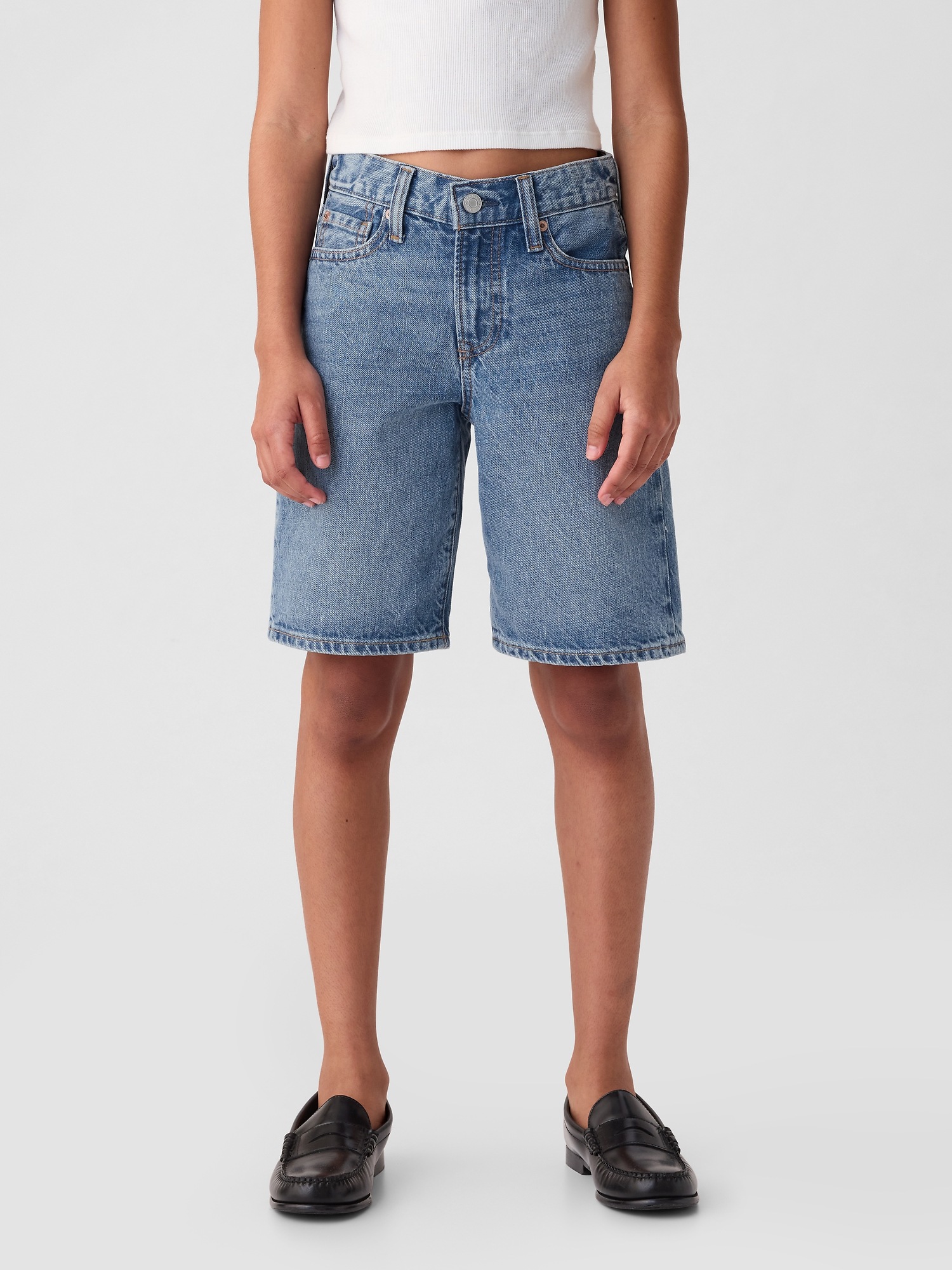 Kids '90s Loose Denim Shorts | Gap