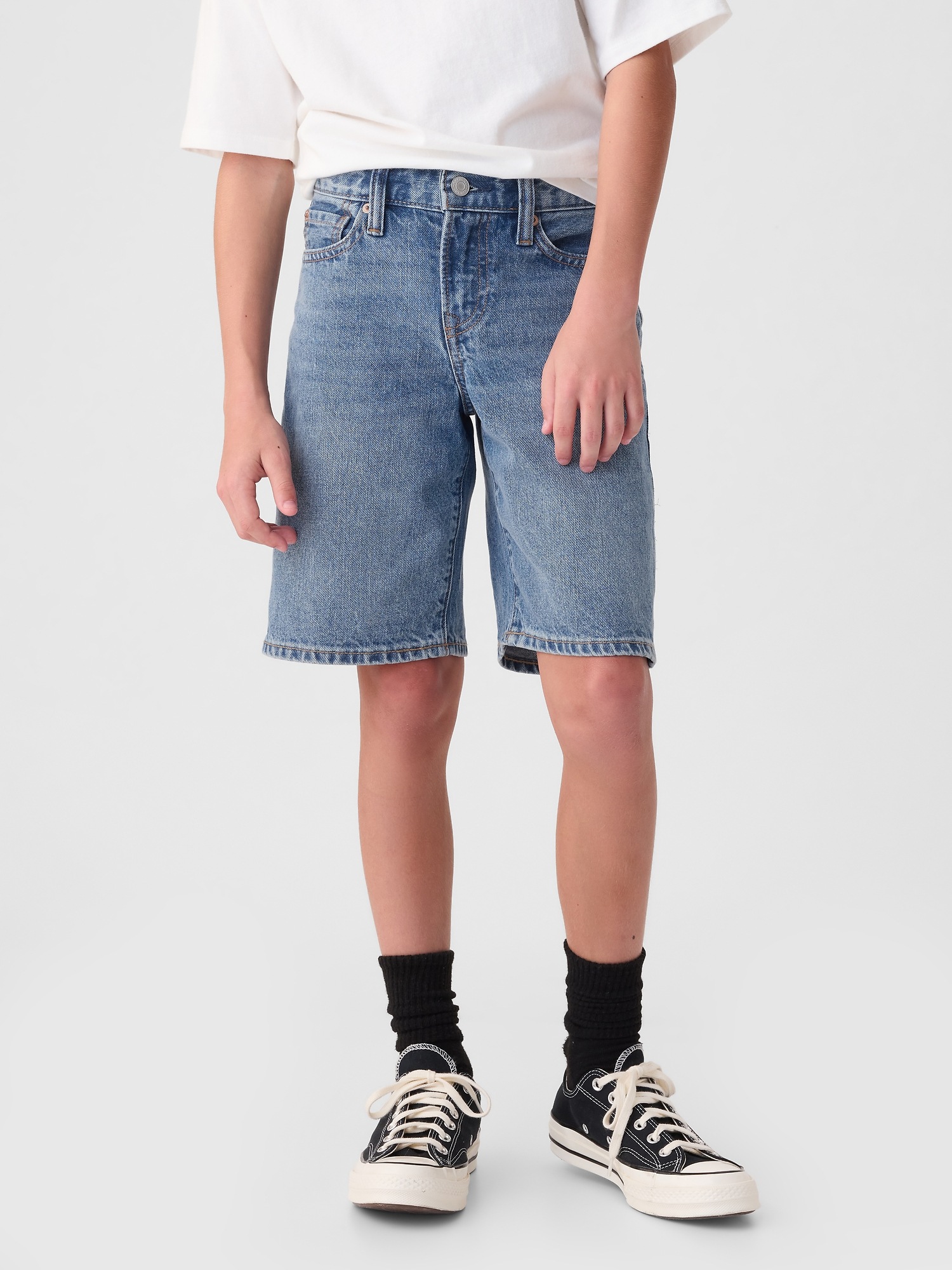 Kids '90s Loose Denim Shorts | Gap