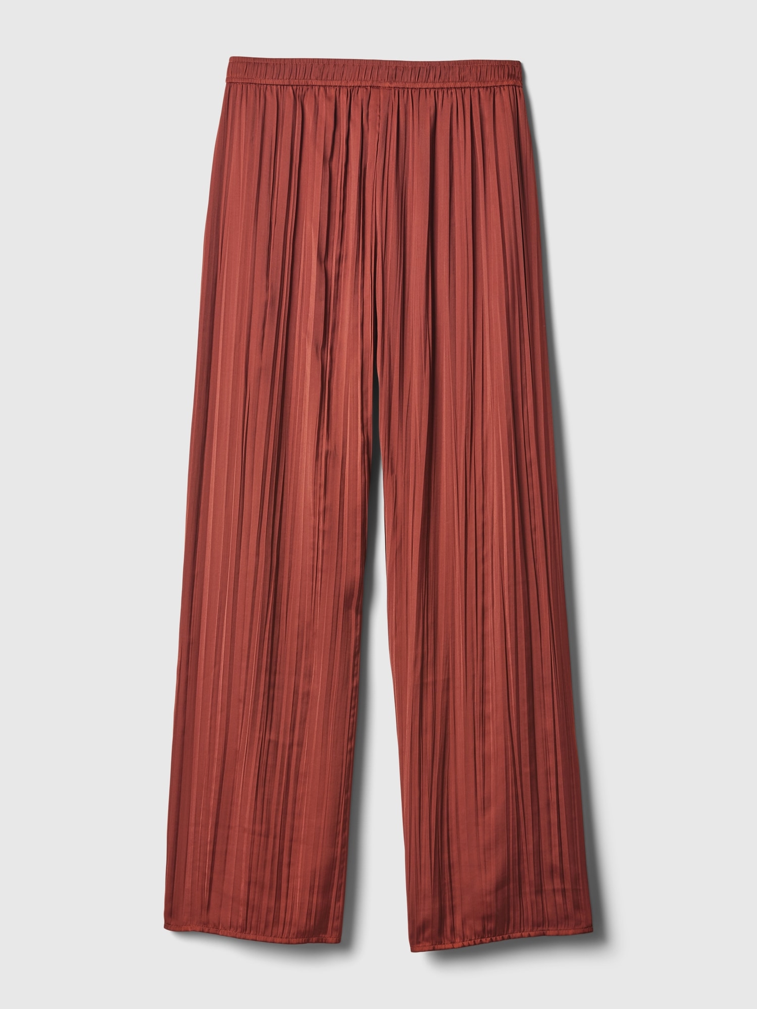 Crinkle Texture Satin Pants | Gap