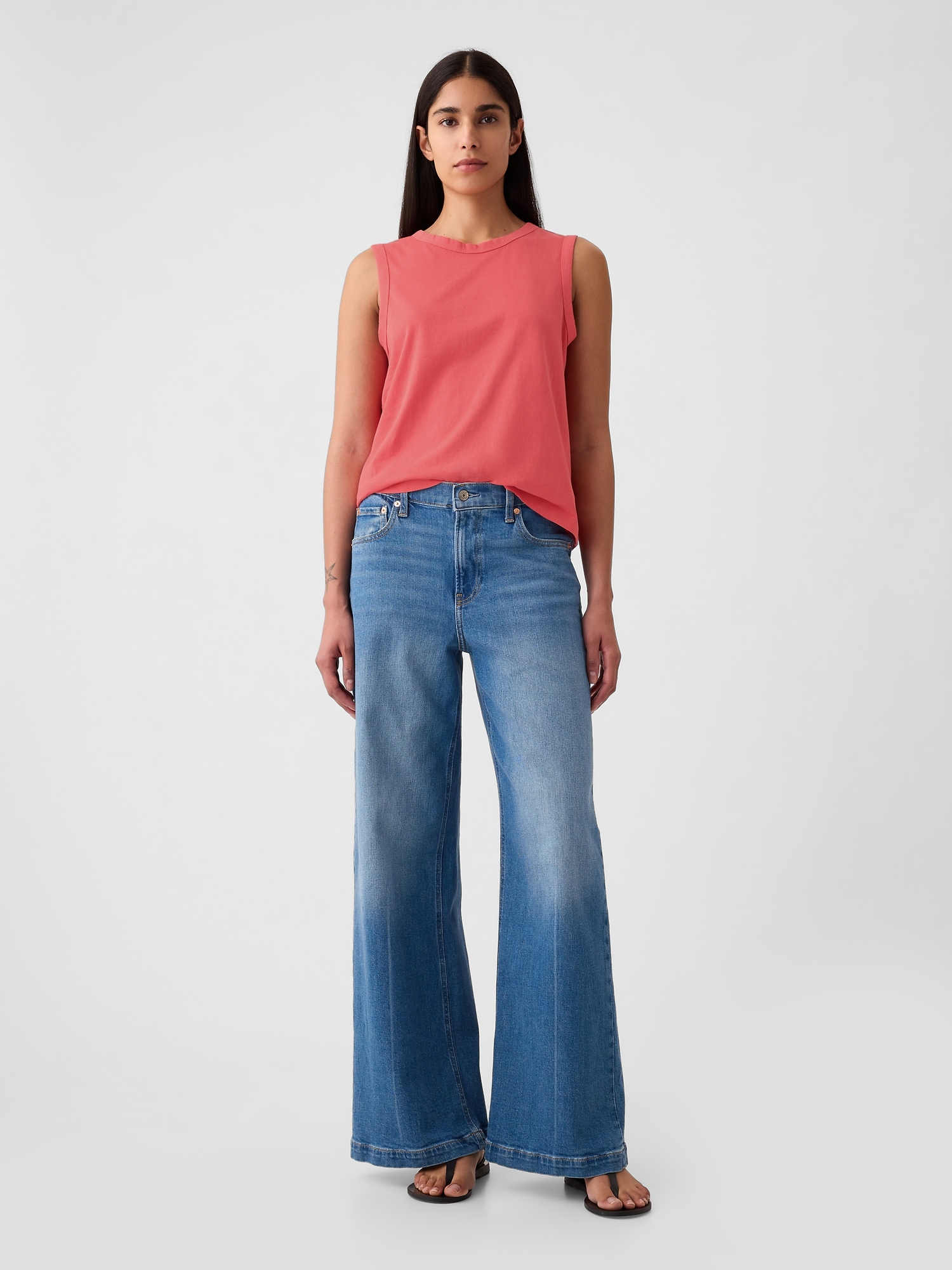 Organic Cotton Vintage Tank Top | Gap