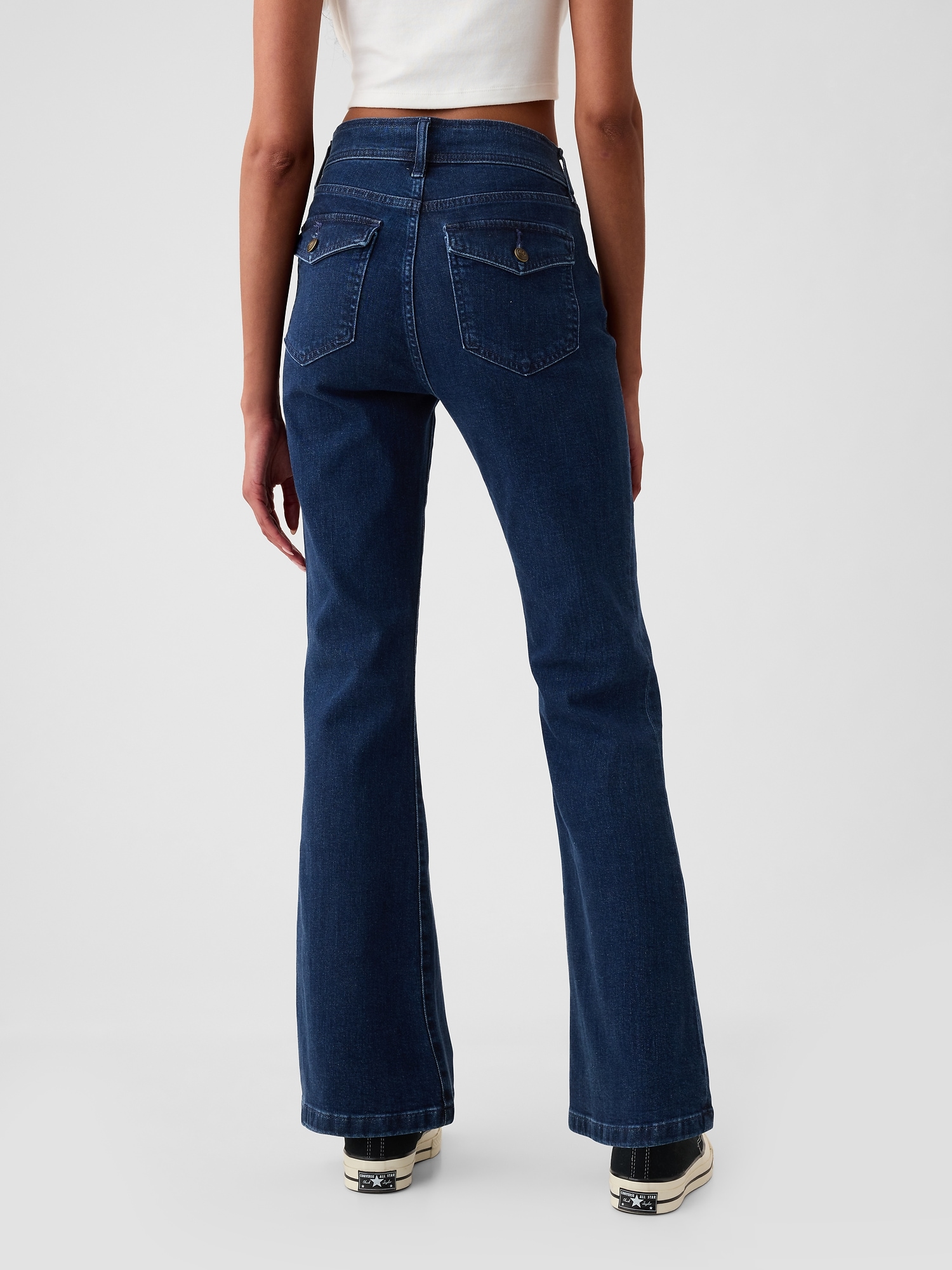High Rise '70s Flare Jeans | Gap