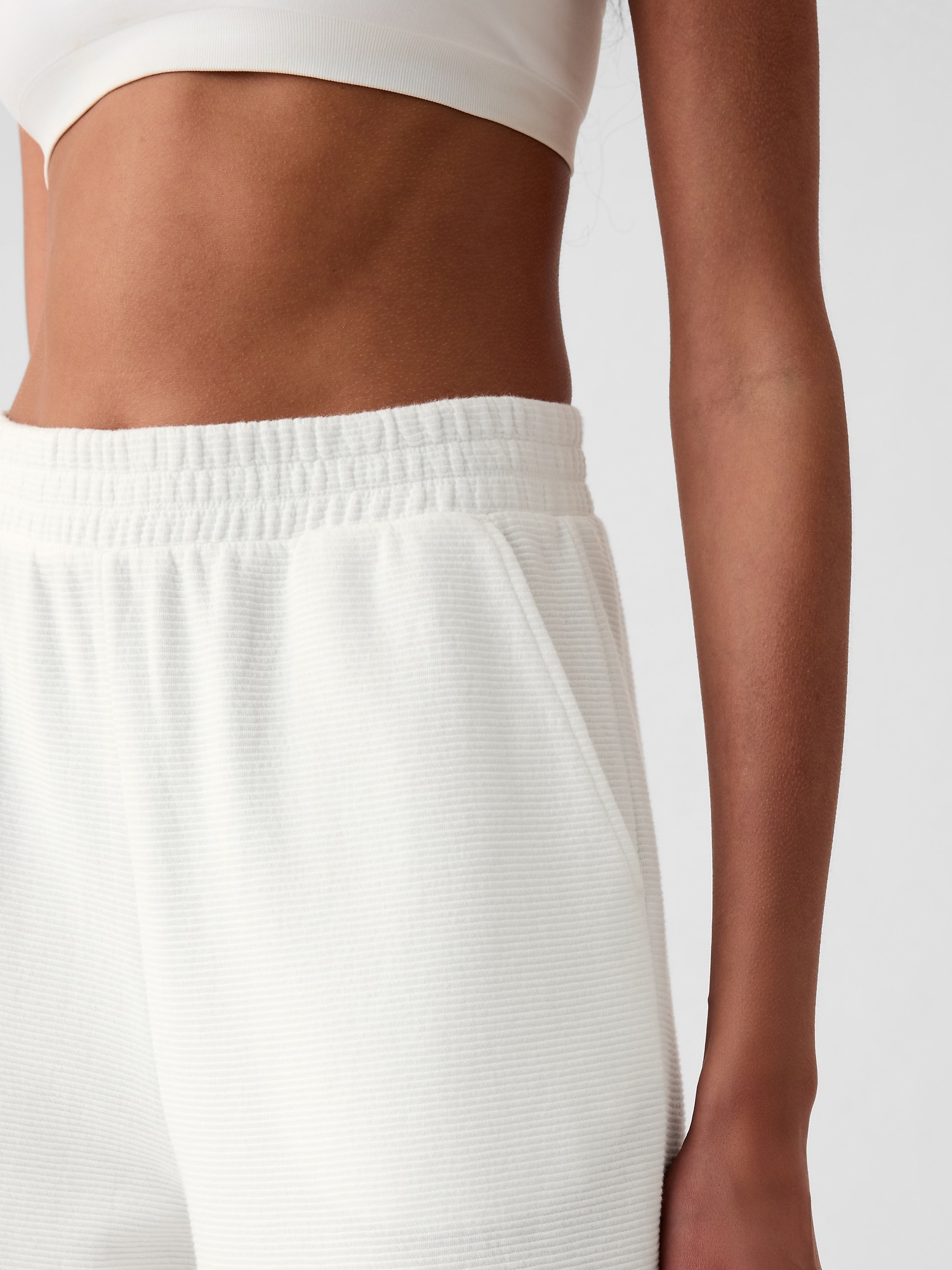 Wide-Leg Ankle Sweatpants | Gap