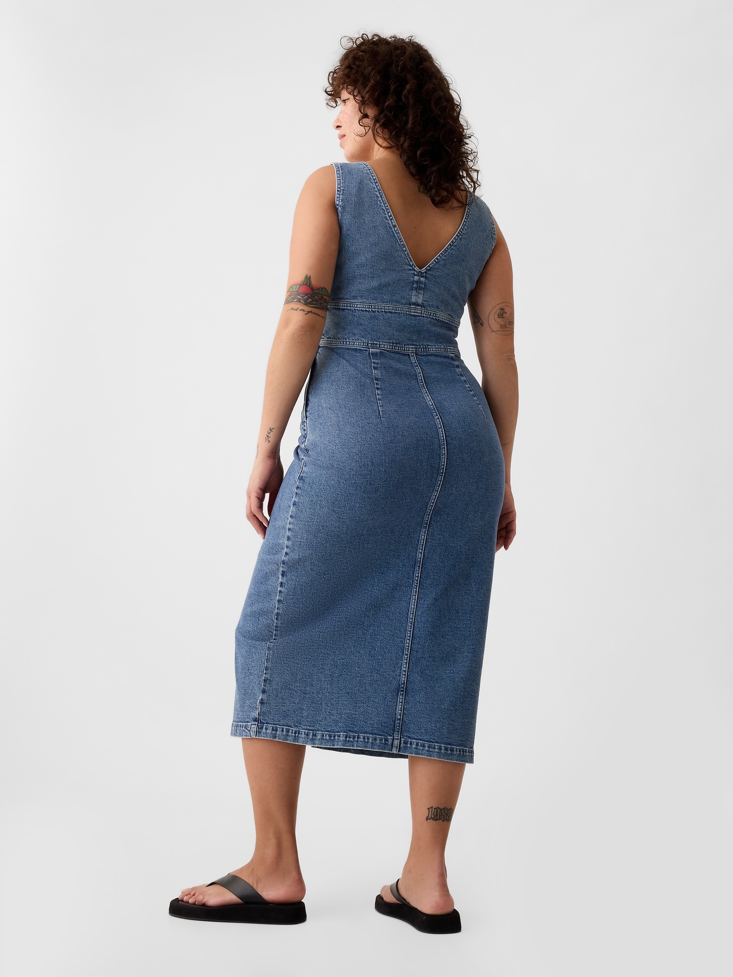 Denim Midi Dress | Gap