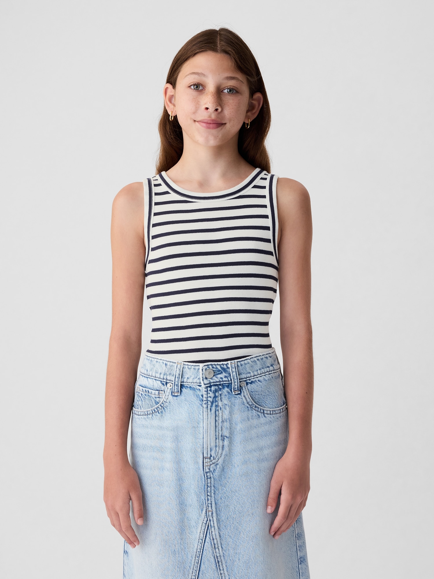 Kids Rib Tank Top | Gap