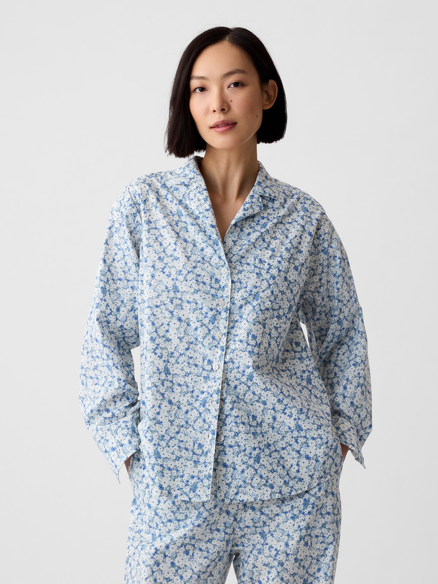 Poplin PJ Shirt | Gap