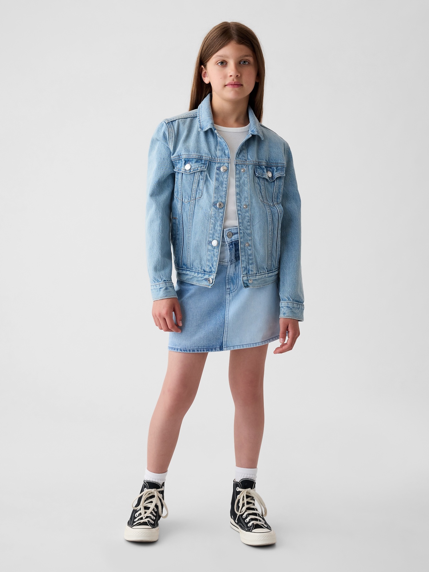 Kids Patchwork Skirt Gap Kids Patchwork Skirt Gap
