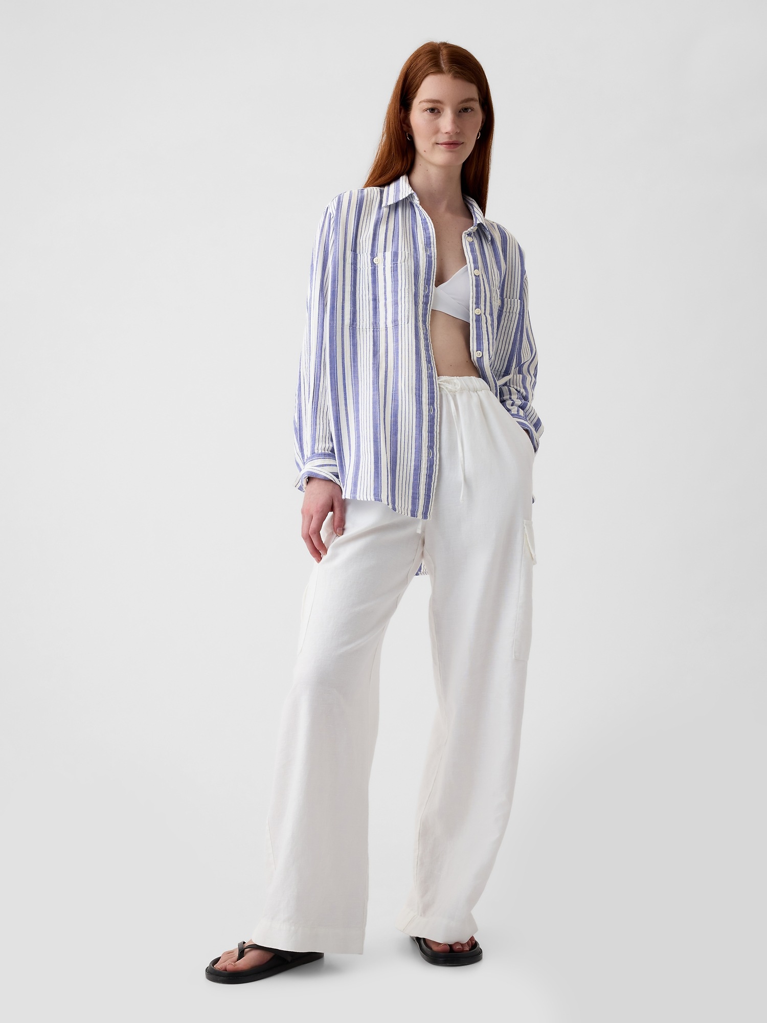 Crinkle Gauze Big Shirt Gap crinkle-gauze-big-shirt-gap