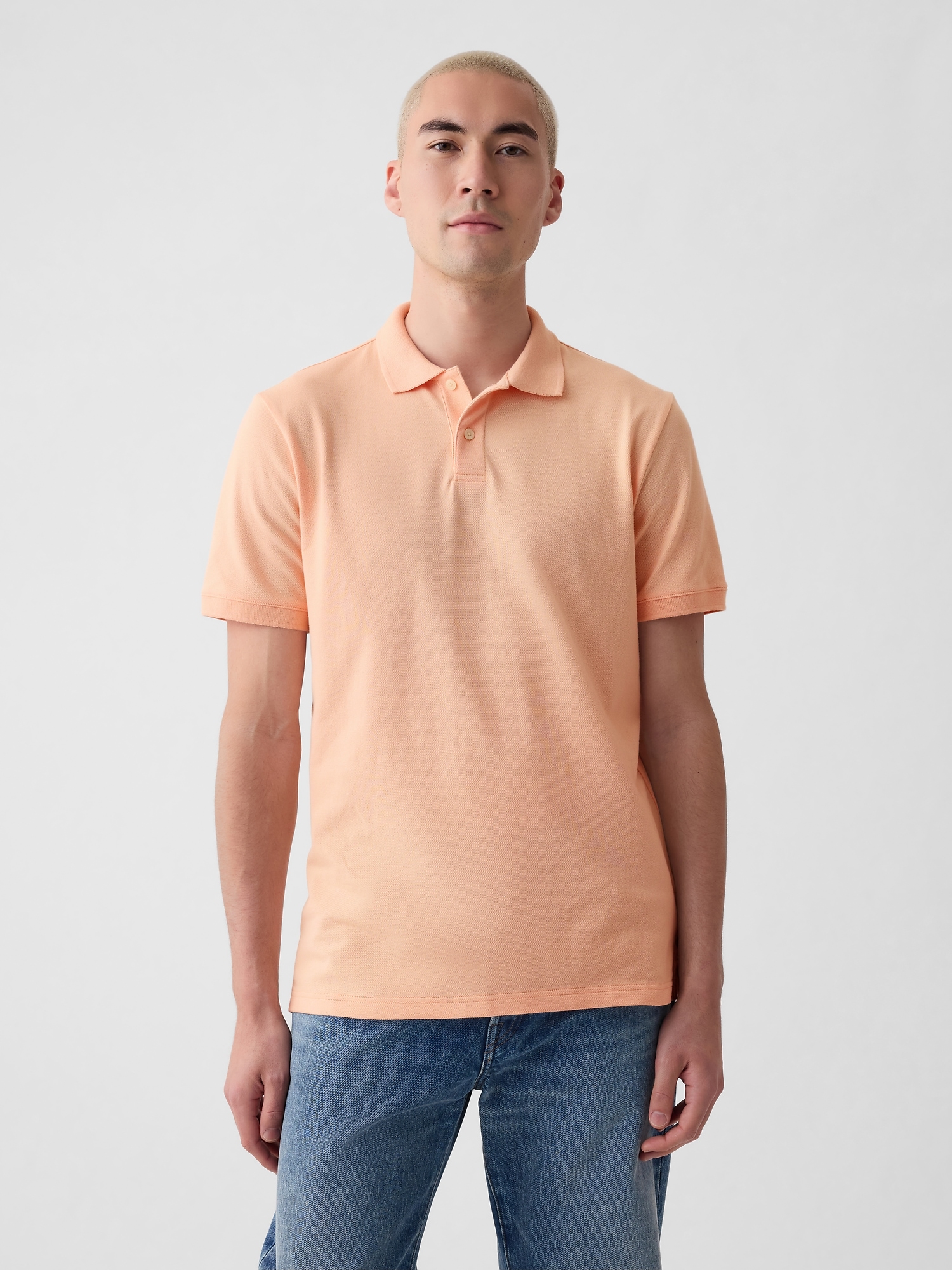 Pique Polo Shirt | Gap