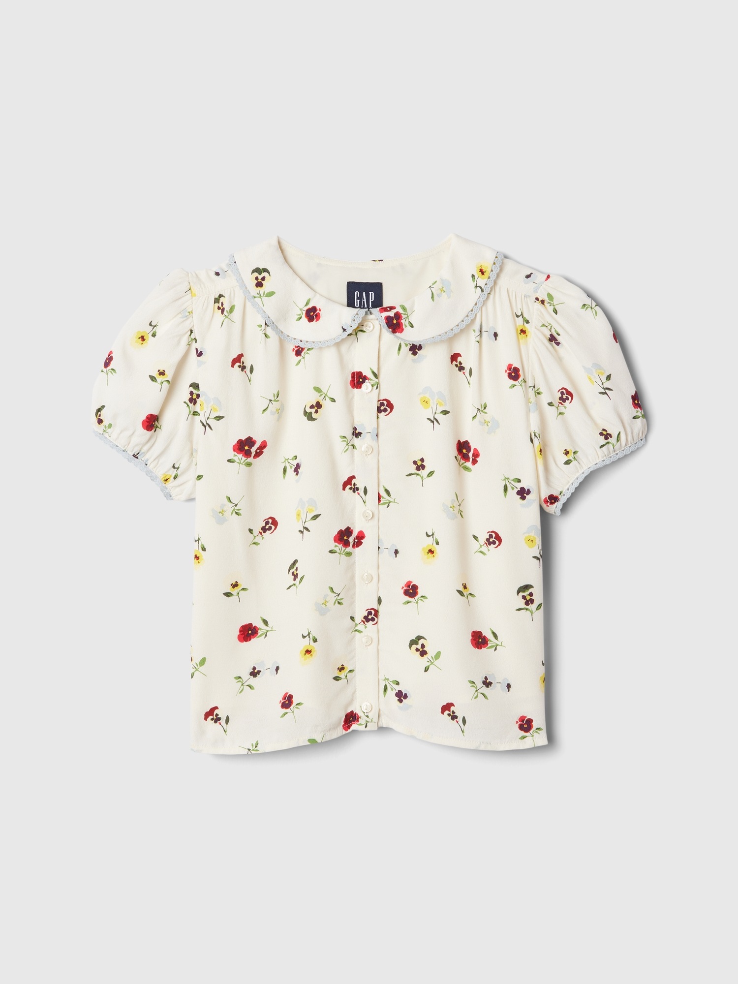 Gap DOEN Kids Floral Shirt Gap