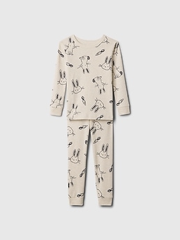 Baby & Toddler Organic Cotton Print PJ Set | Gap