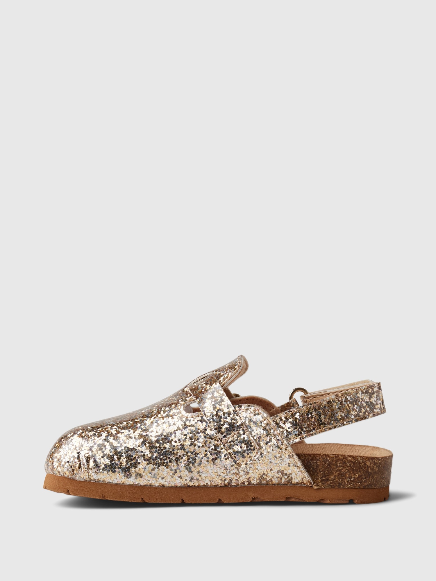 Toddler Glitter Cork Clogs | Gap
