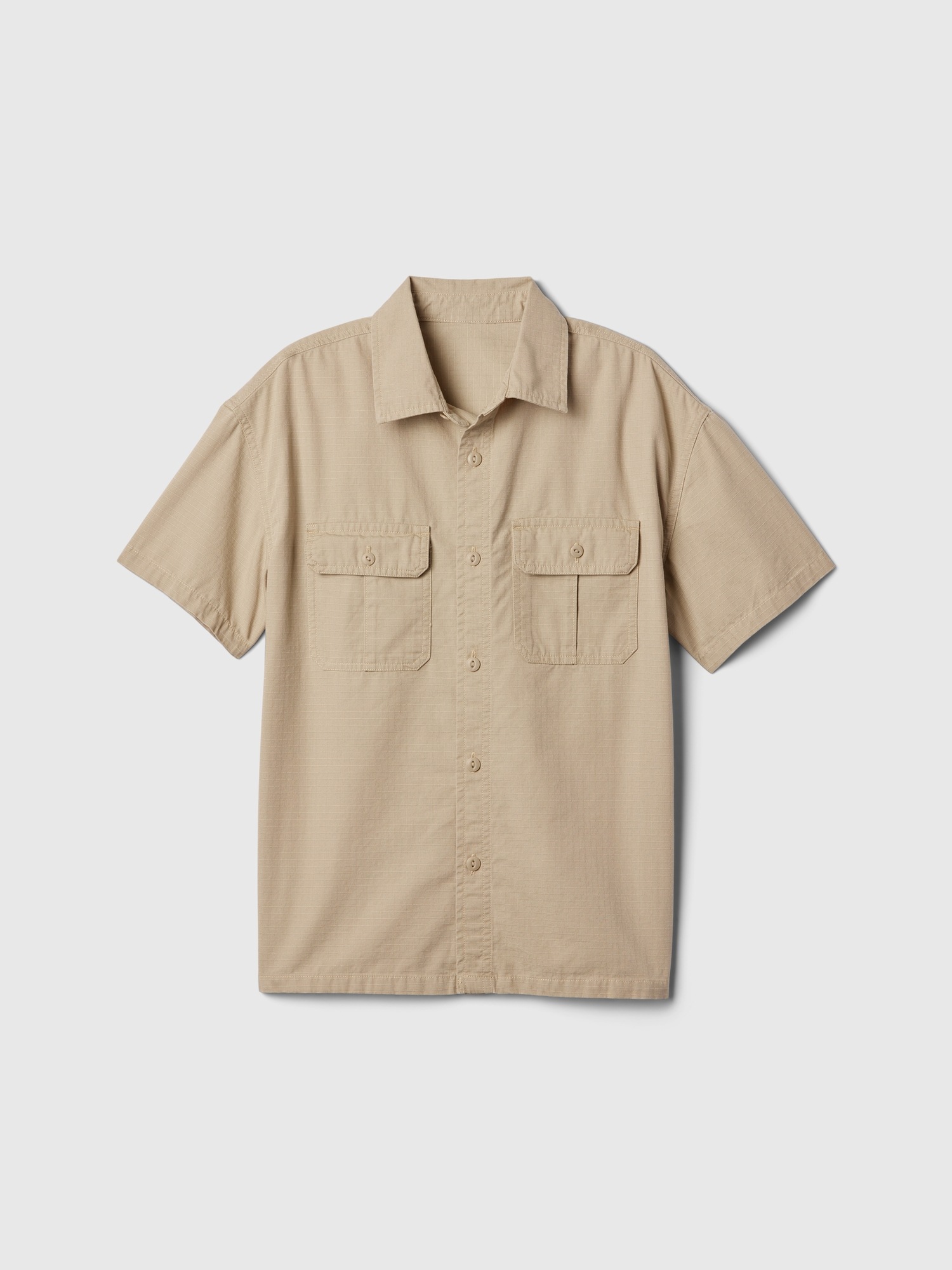 Kids Ripstop Utility Shirt | Gap
