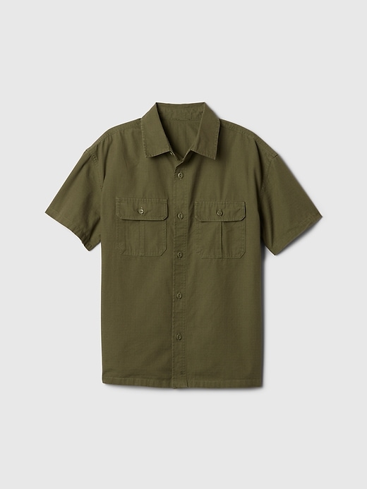 Kids Ripstop Utility Shirt | Gap